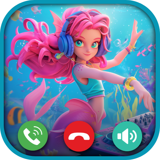 Cute Mermaid Fake Video Call - Simulate Prank Video Call & Chat-Amazon ...