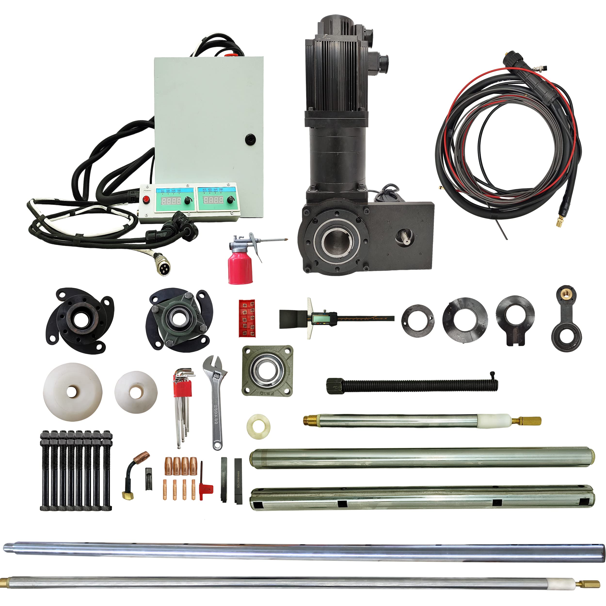 INTBUYING Portable Line Boring Welder Bore Welding Machine Servo Line ...