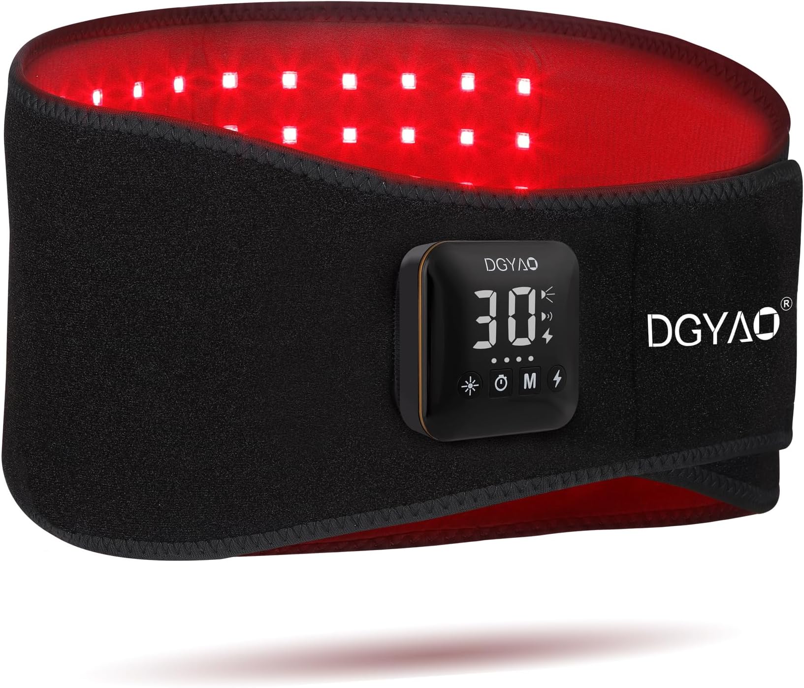 Amazon.com: DGXINJUN Cordless Red Light Therapy for Waist Back Pain ...