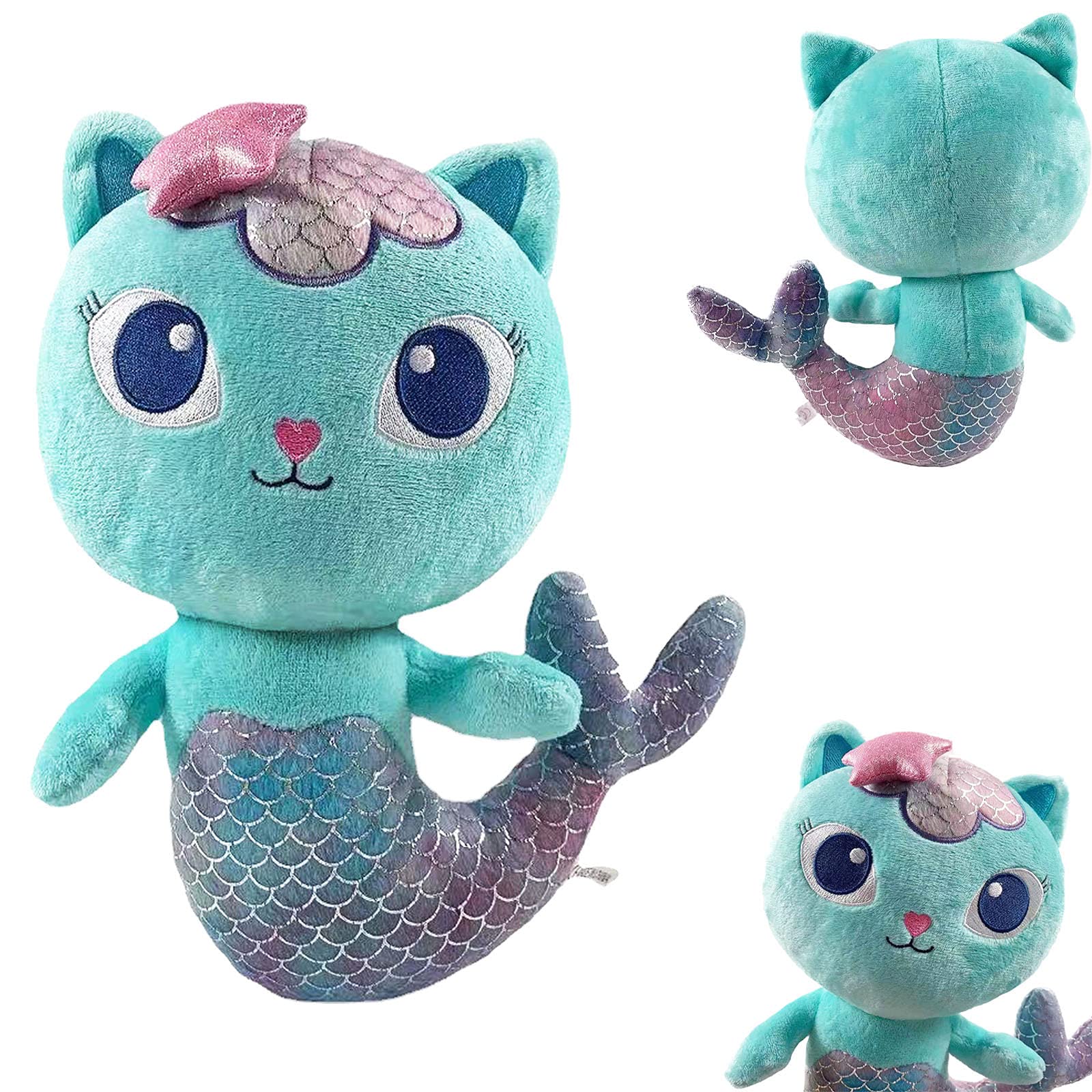 Buy Gabbys Dollhouse Mercat Plush, 10'' Gabbys Dollhouse Cat Toys ...