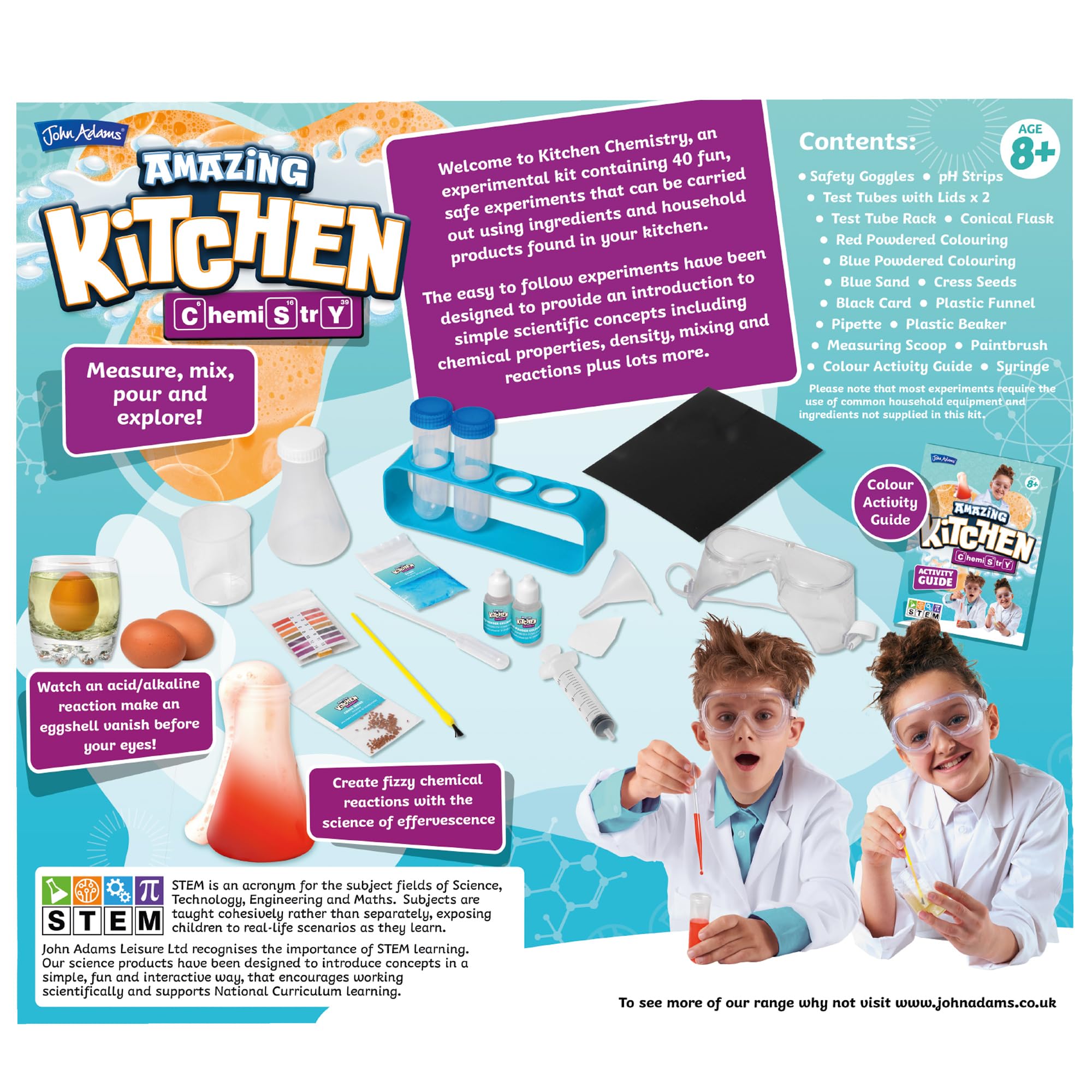 John Adams | Amazing Kitchen Chemistry: Cooking up scientific fun in ...