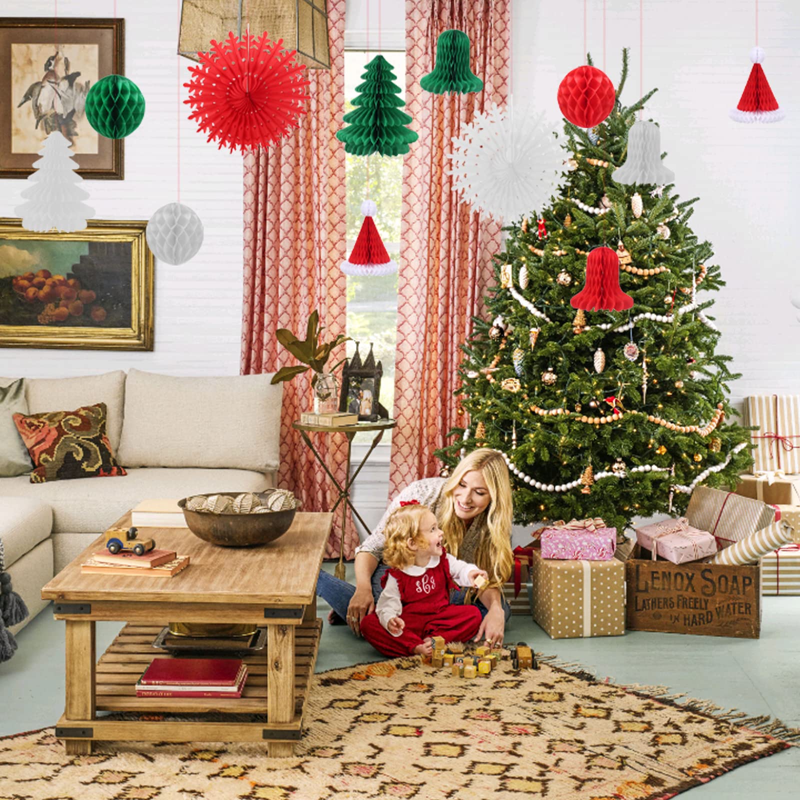 Christmas Decorating Ideas Ceiling Fan