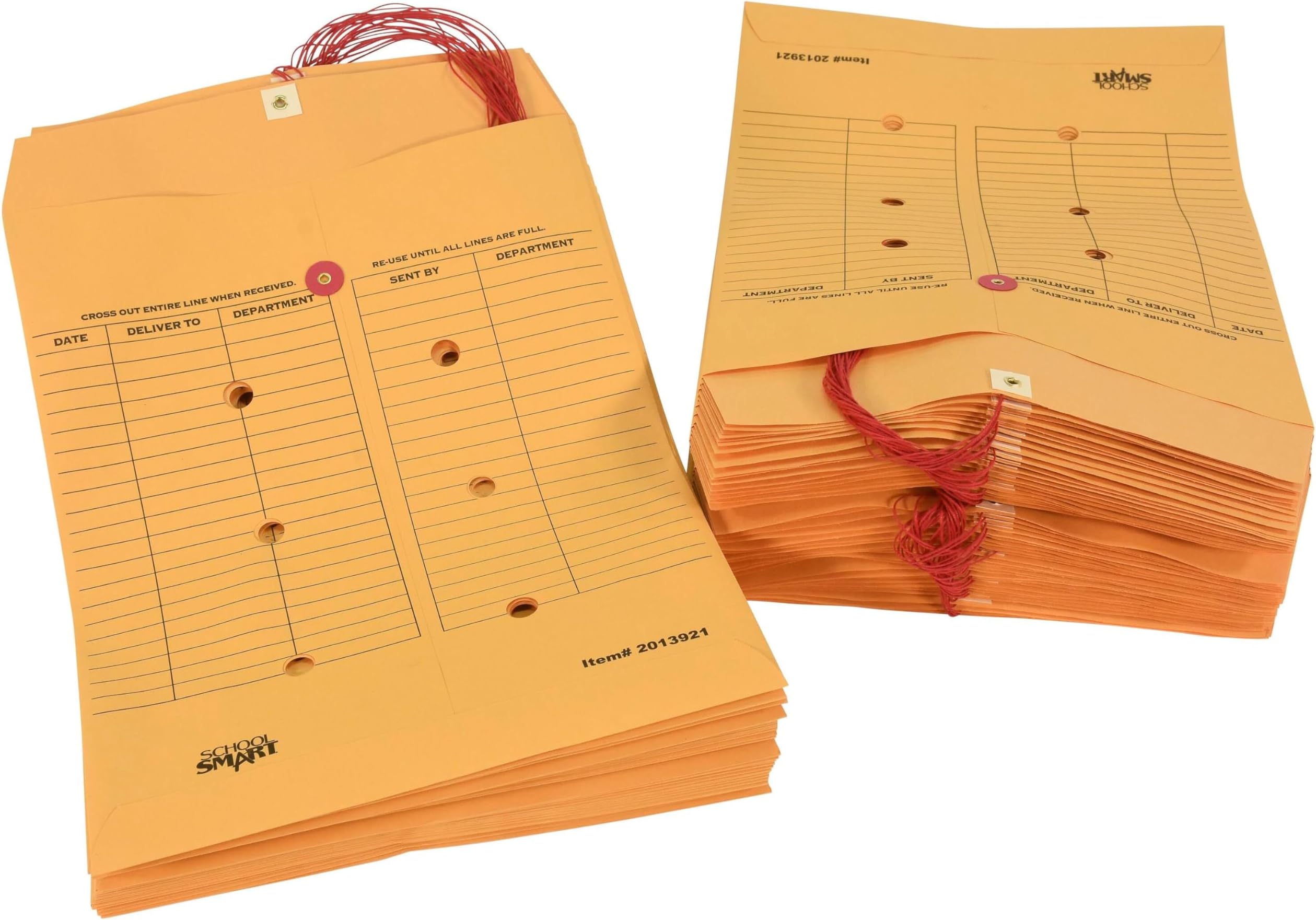 Amazon.com : Quality Park 1-Side Print Interoffice Envelopes, String ...