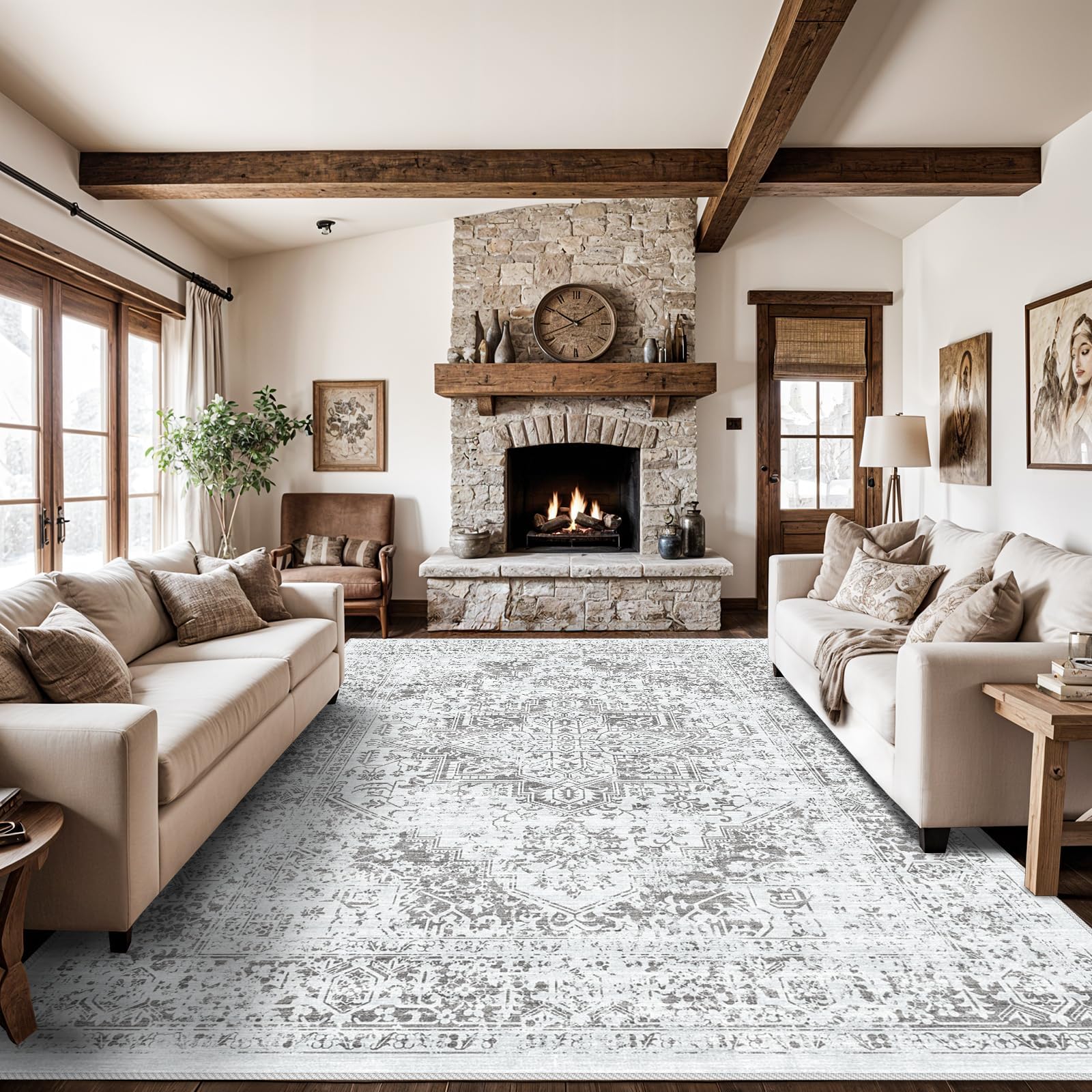 Amazon.com: MABOZOO Extra Large 10x14 Modern Abstract Area Rug for ...