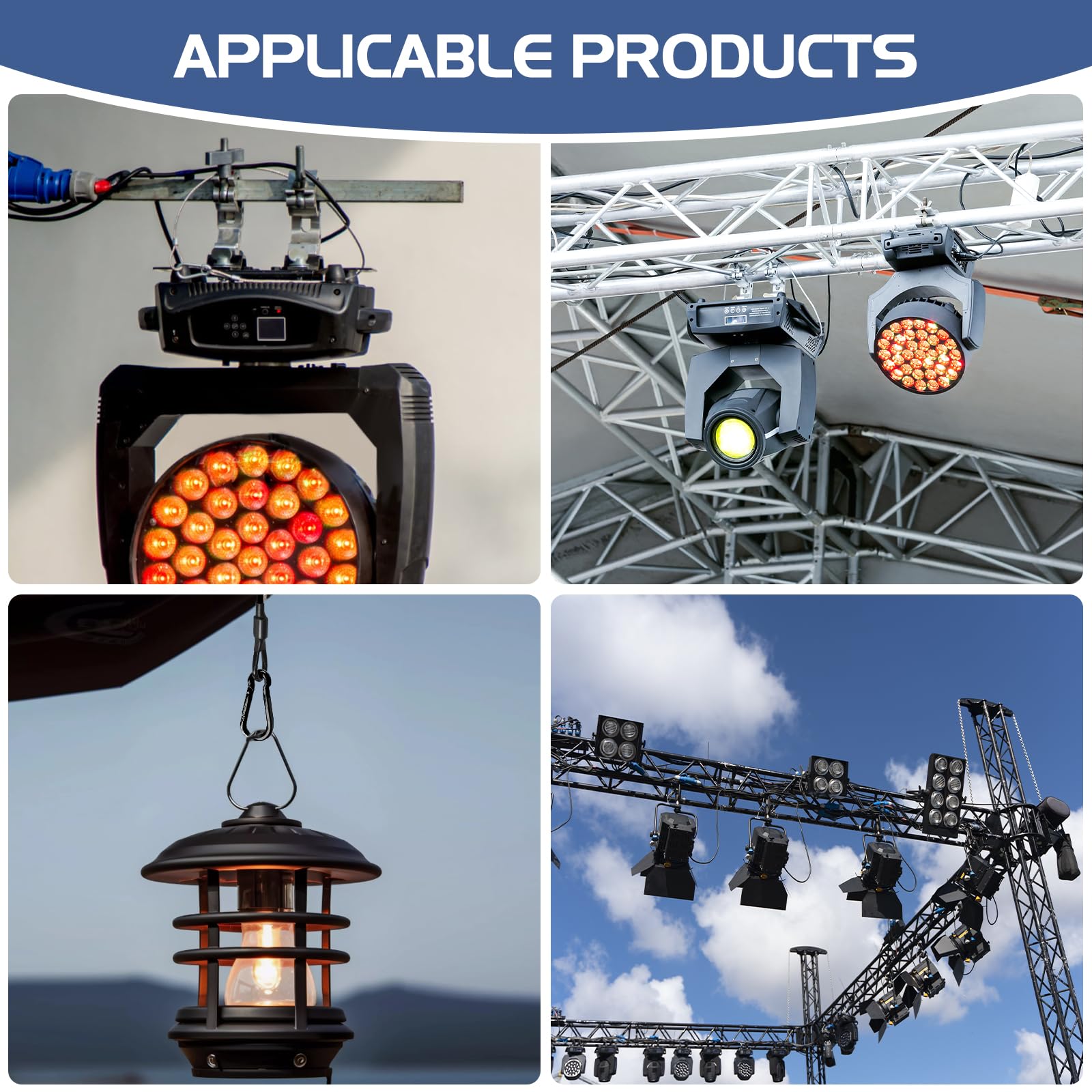 Theatrical Lighting Safety Chain Birdie Accessories: Safety Chain