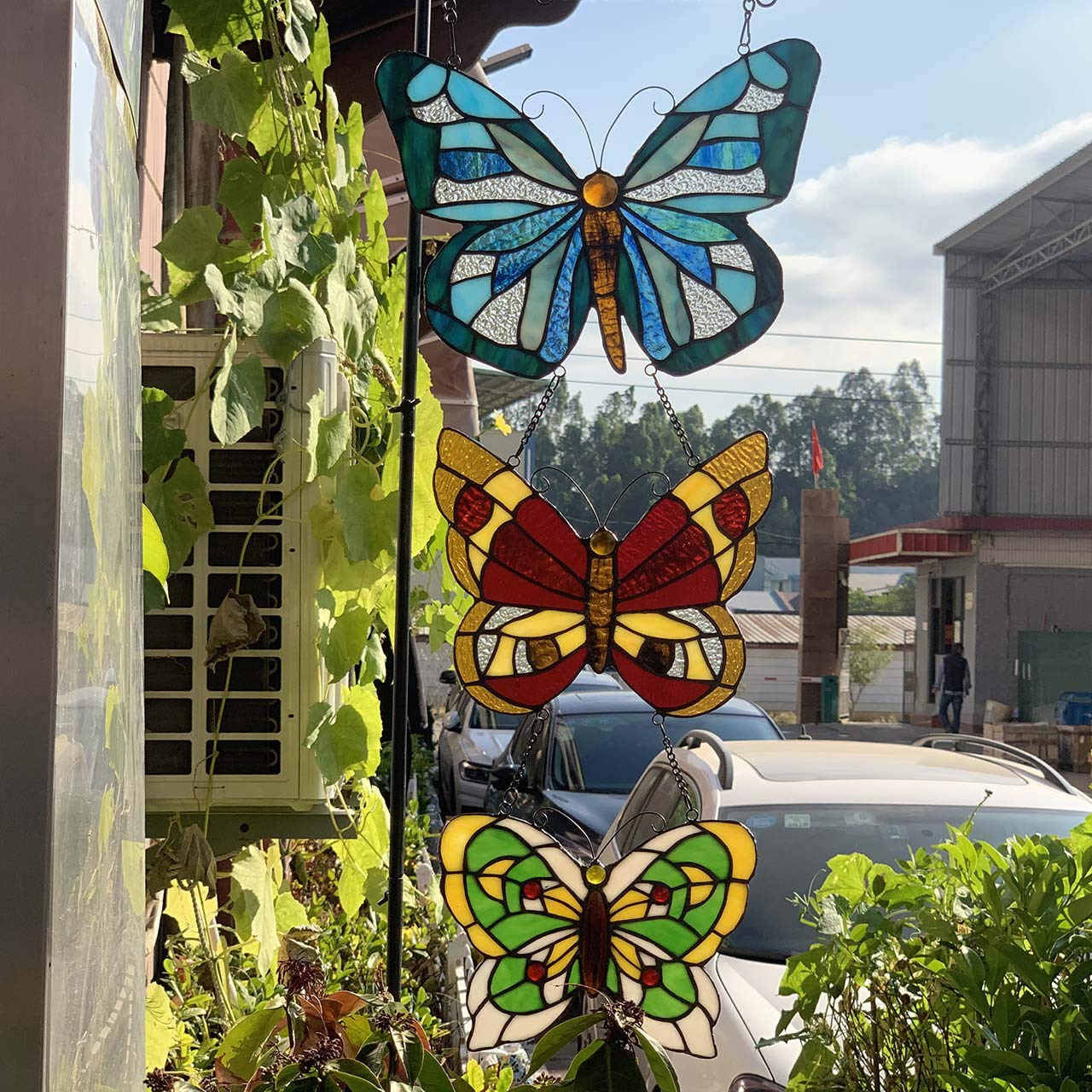 Tiffany Butterfly Panel