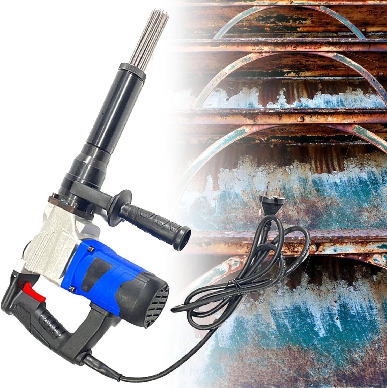 Amazon.com : Electric Derusting Gun 1100W Handheld Needle Derusting Gun ...