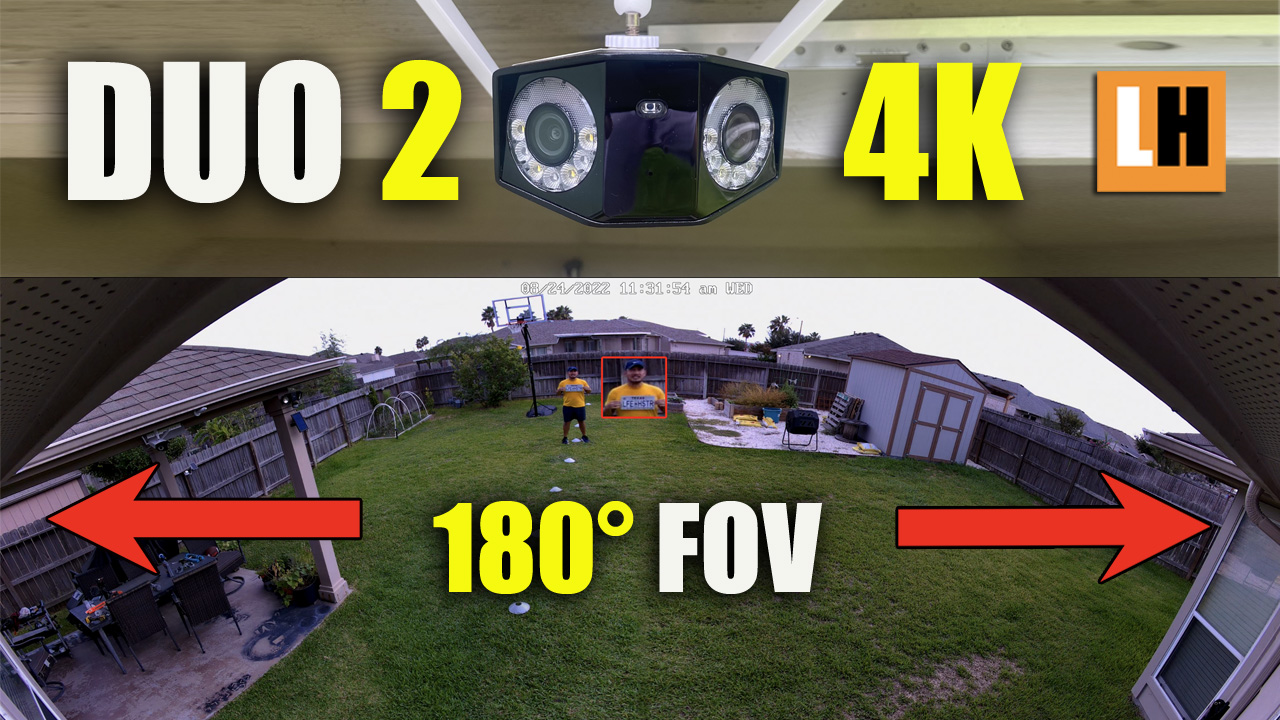Watch Reolink Duo 2 Review - Dual Cam, 4K, 180 degree FOV on Amazon Live