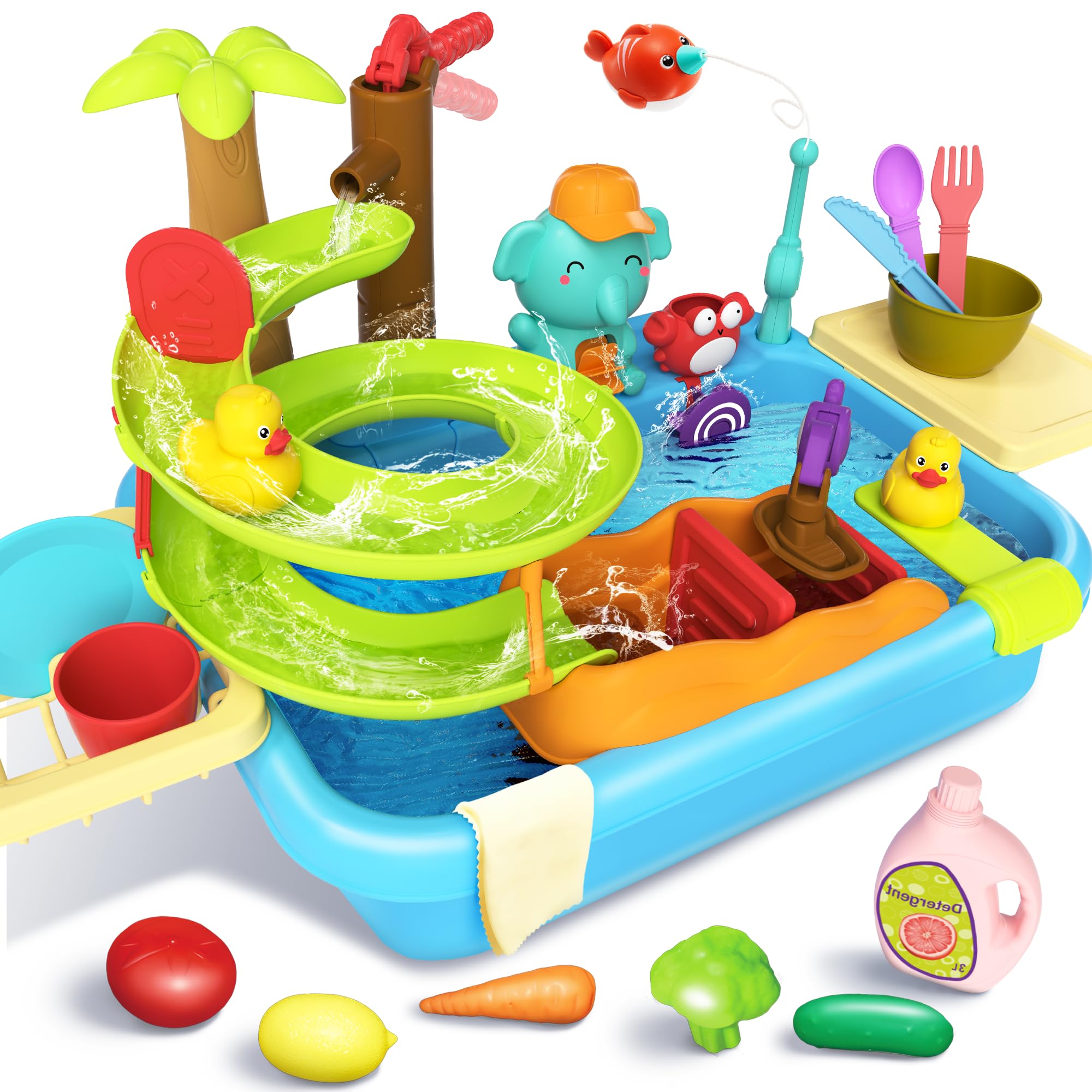 Snapklik.com : 4-in-1 Kitchen Sink Toy