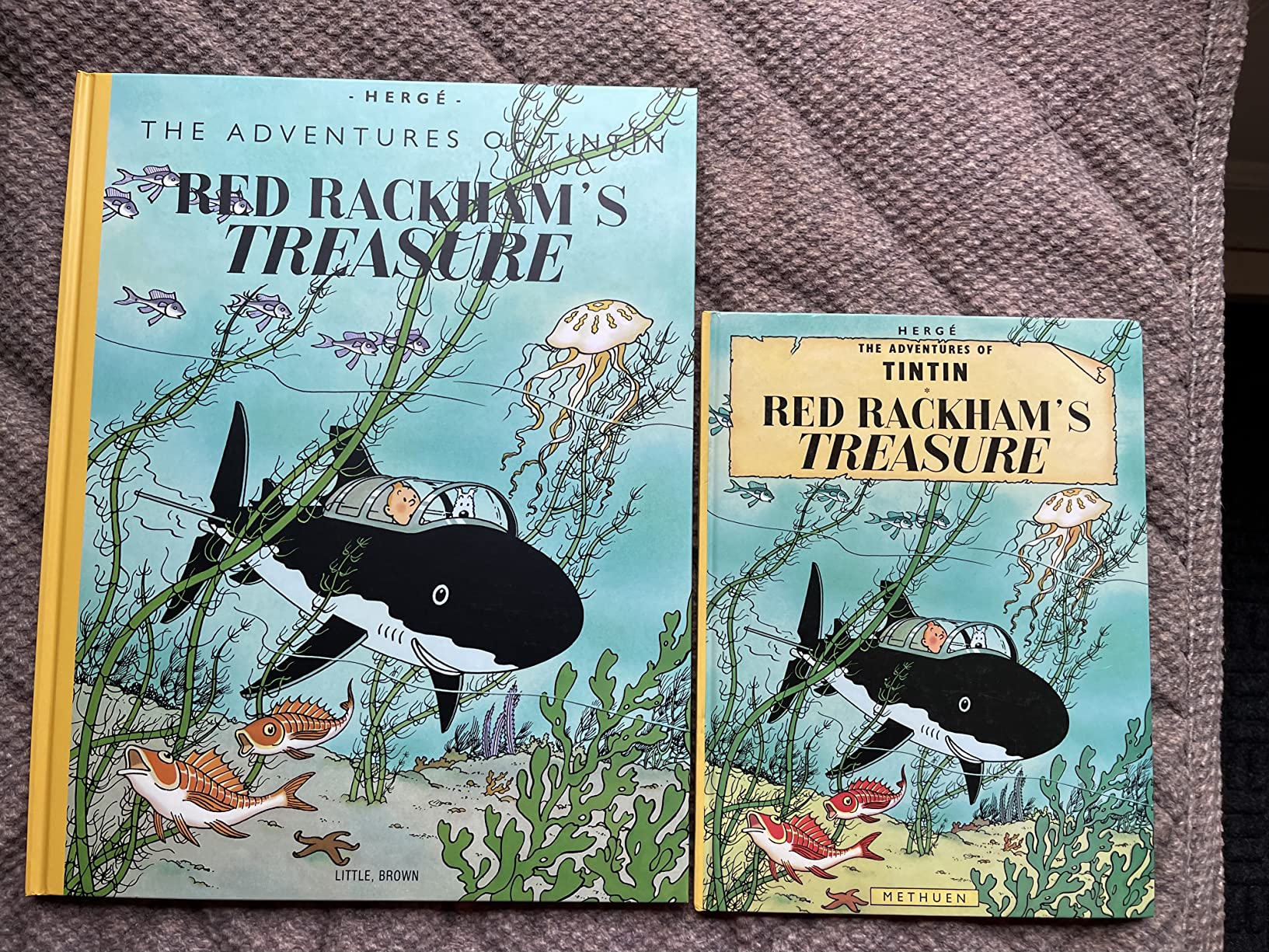 Red Rackham's Treasure: Collector's Giant Facsimile Edition (Adventures ...