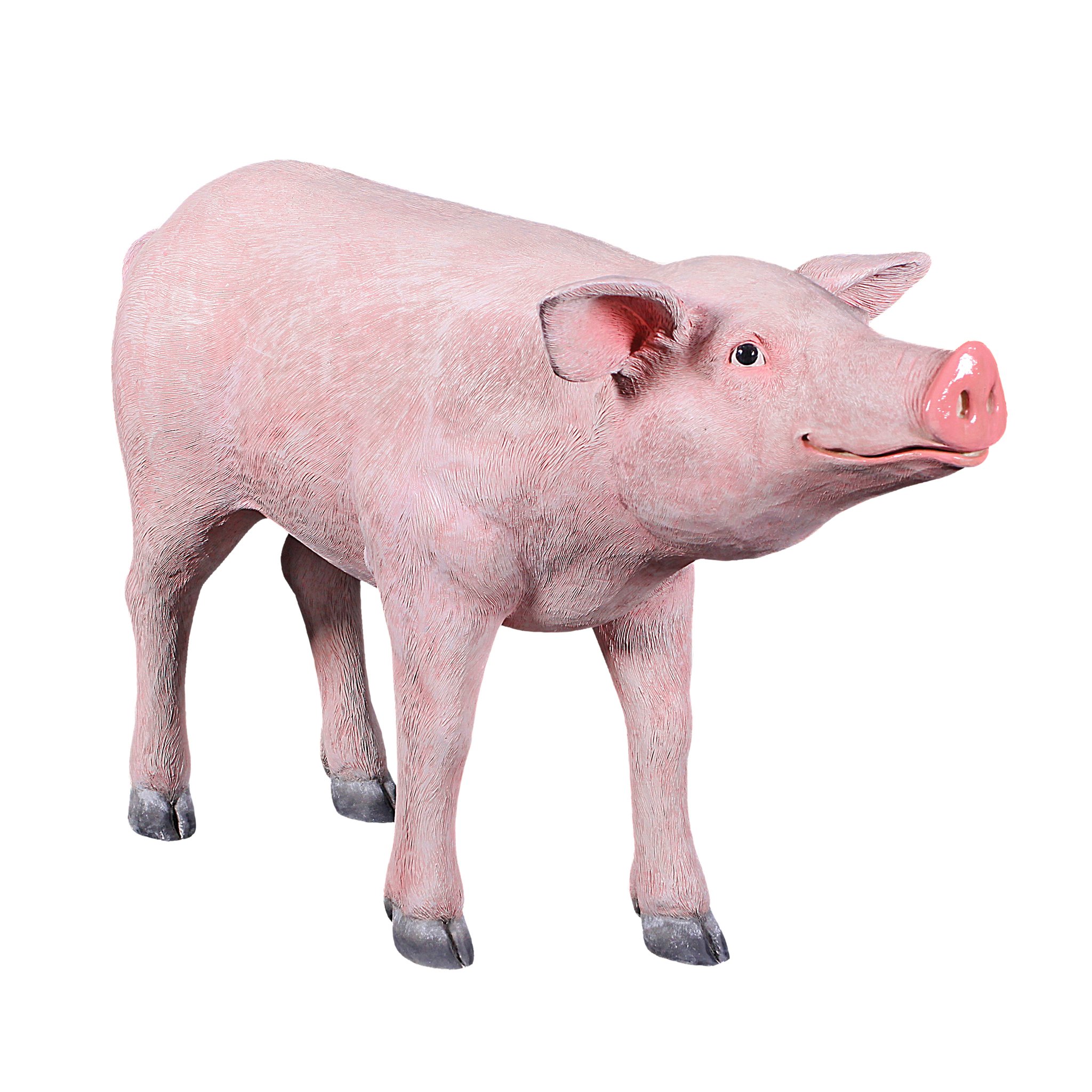 Life Size Pig Statue