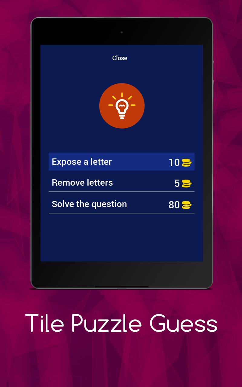 Tile Puzzle Guess - App on Amazon Appstore