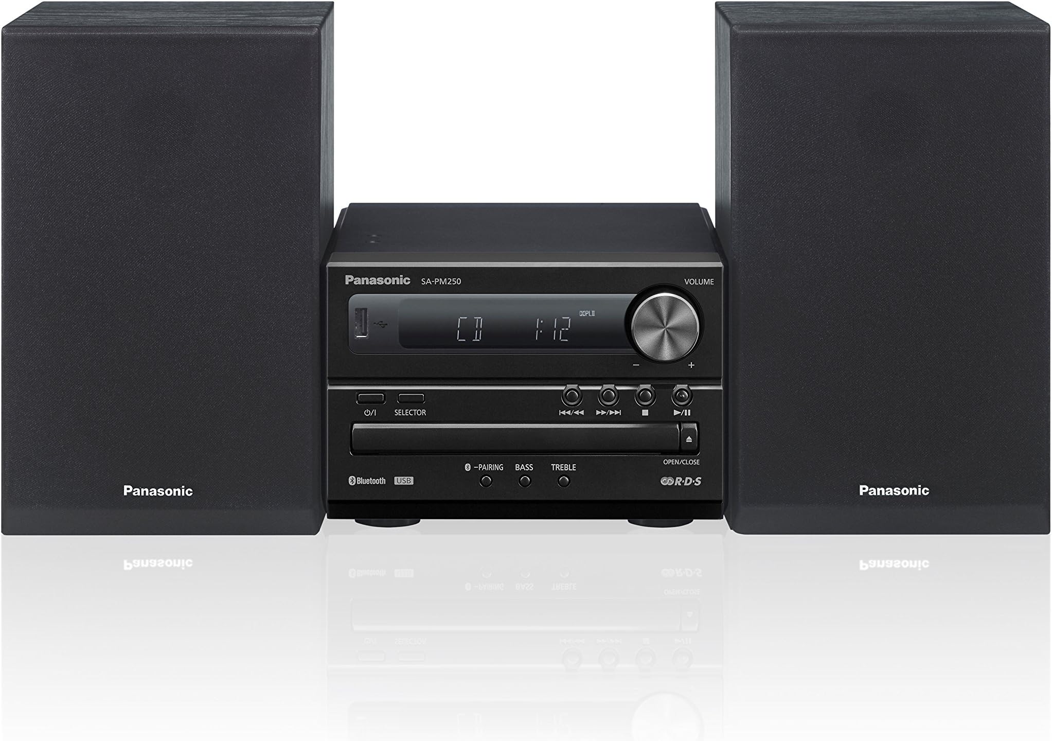 Panasonic SC-PM250 Microcadena (Home Audio Micro System, 1 Disco, de 1 ...