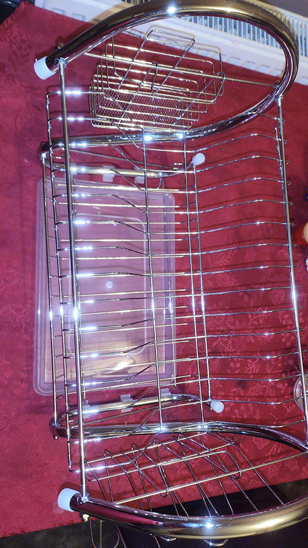 HGGES Multifunctional S-shaped dish rack/double layer dish rack/storage ...