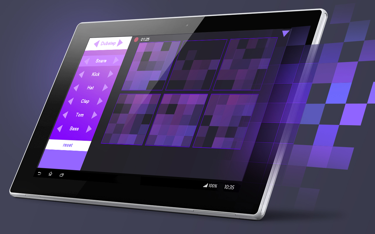Aplicación Beat Pads Maker-Dubstep & Trap en Amazon Appstore
