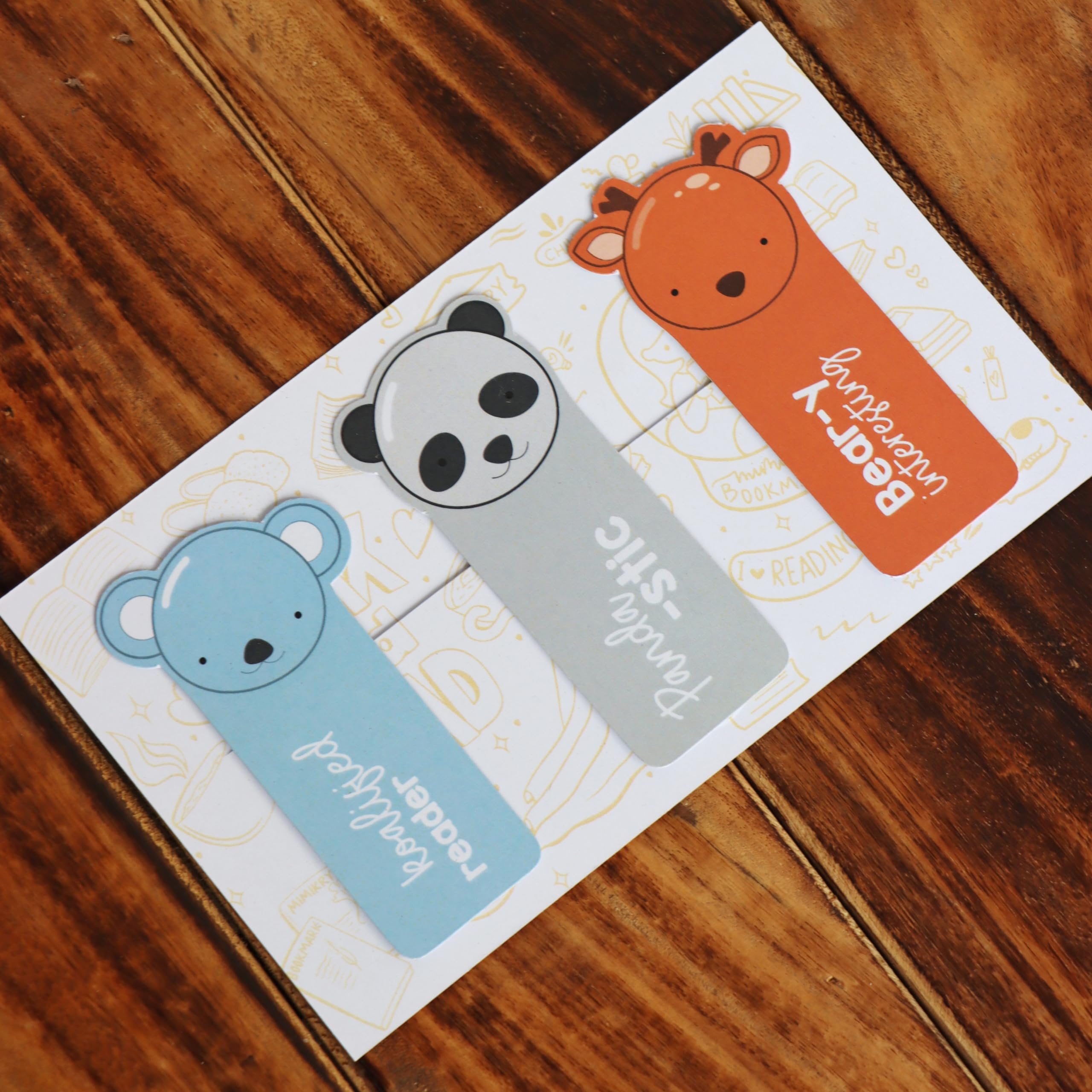 Mimikry Magnetic Bookmarks Clips | Double Sided Quirky Magnetic ...