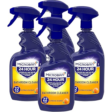 Amazon.com: Microban 24 Hour Multi-Purpose Cleaner, Sanitizing and ...
