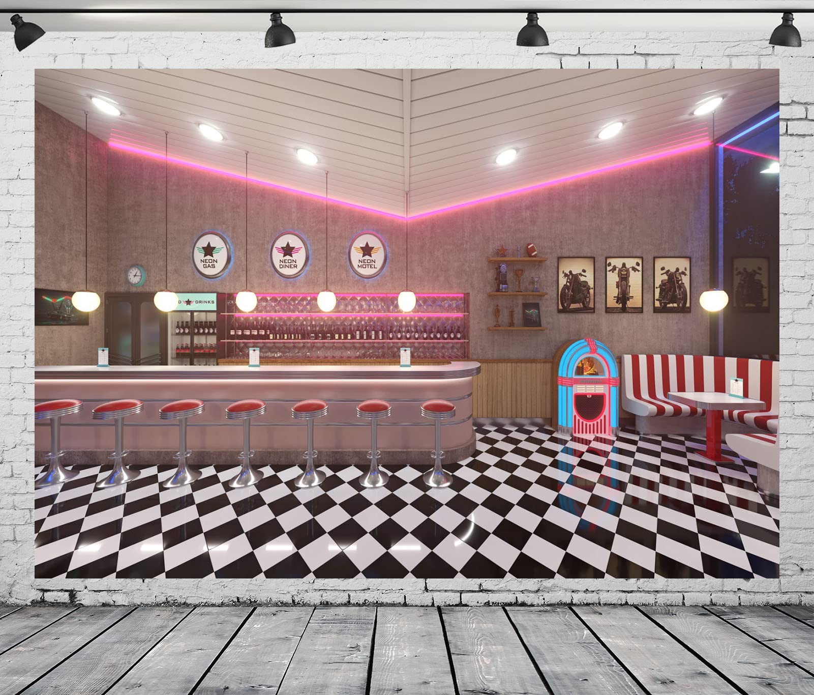 1950s Retro Diner Decor