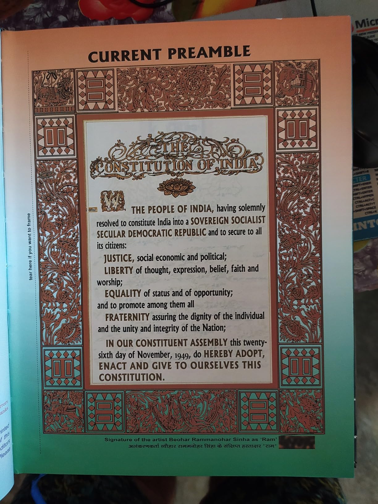 Buy The Constitution of India (Big A4 Size) Book Online at Low Prices ...