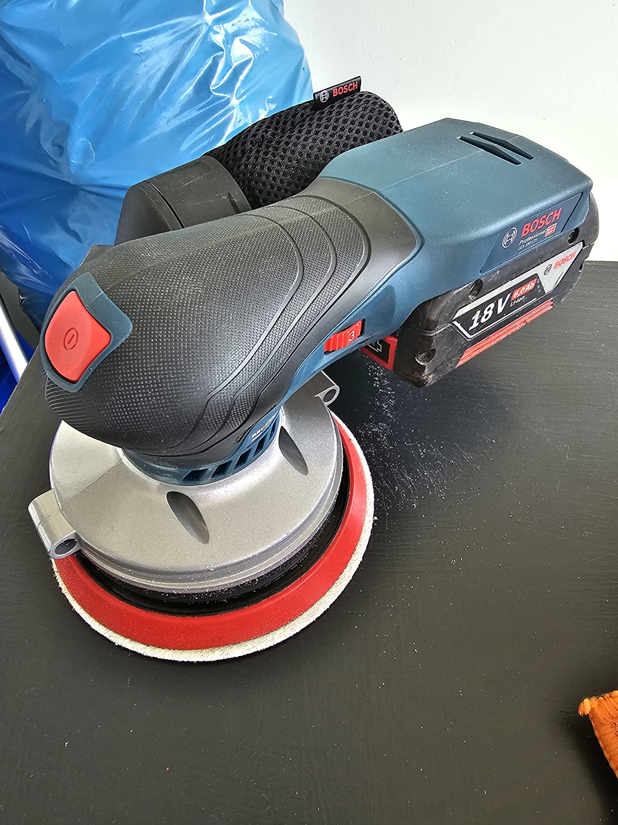 Bosch Professional 18V System sladdlös excenter slipmaskin GEX 18V-125 ...