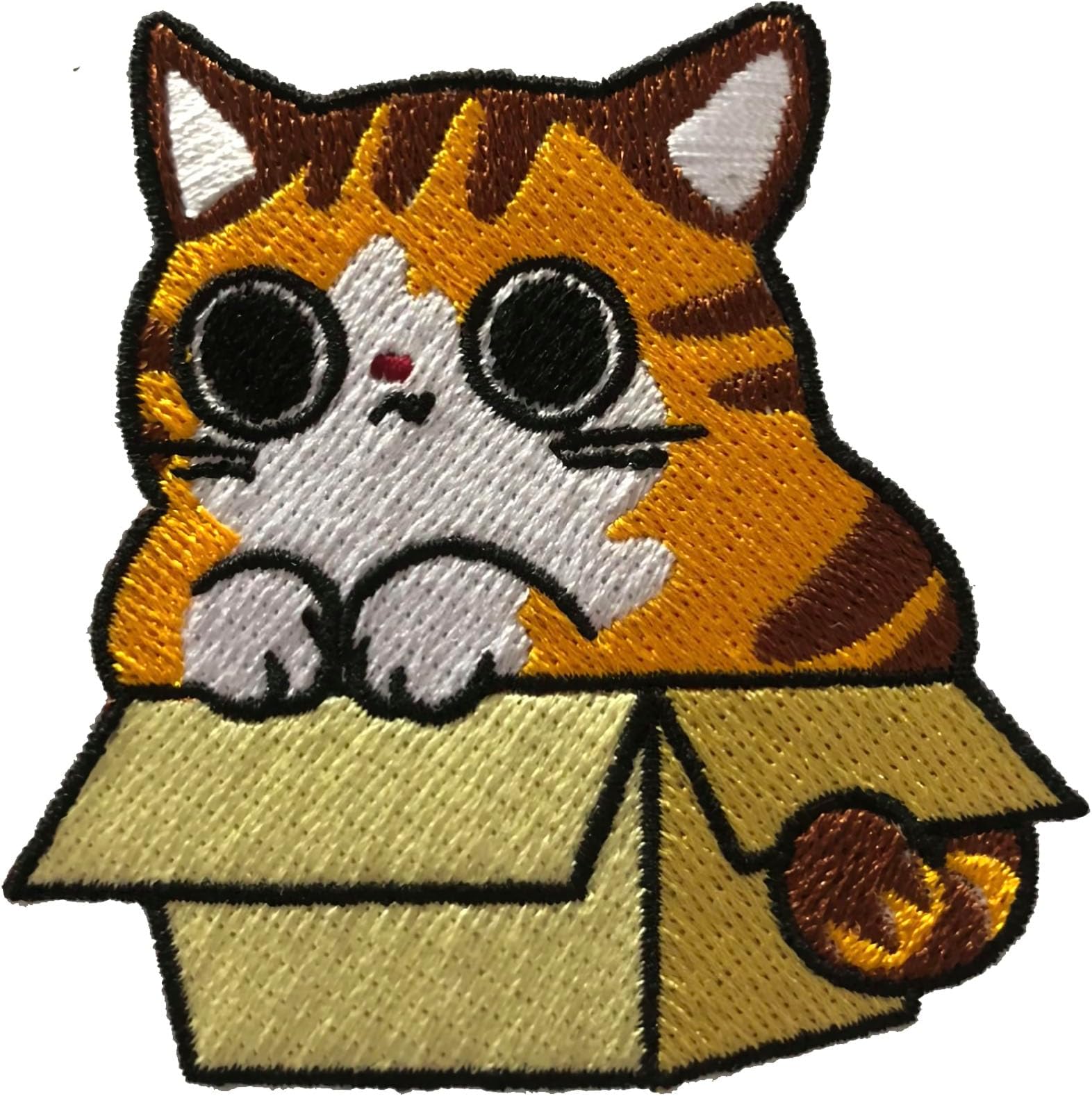 Amazon.com: Gray Tabby Cat, Kitten, Pets, Animals, Embroidered, Iron on ...