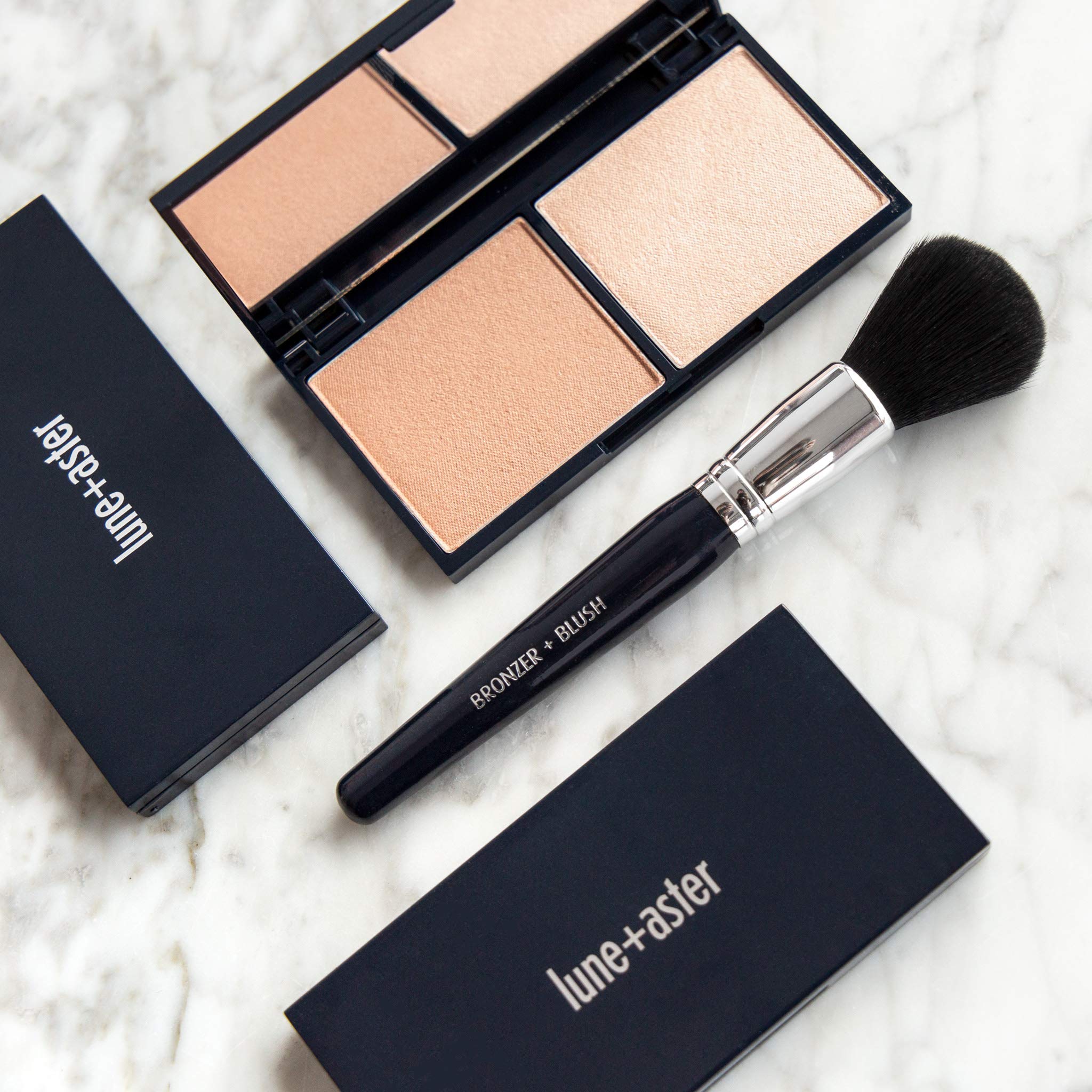 Lune+Aster Moonrise Glow & Contour Palette - Bronzer and highlighter ...