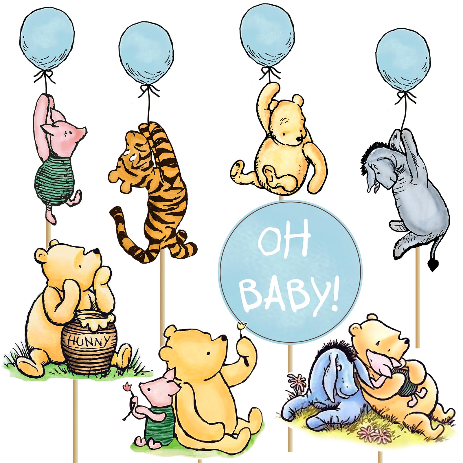 Winnie The Pooh Baby Shower Clip Art Winnie The Pooh Art Prints, Photo