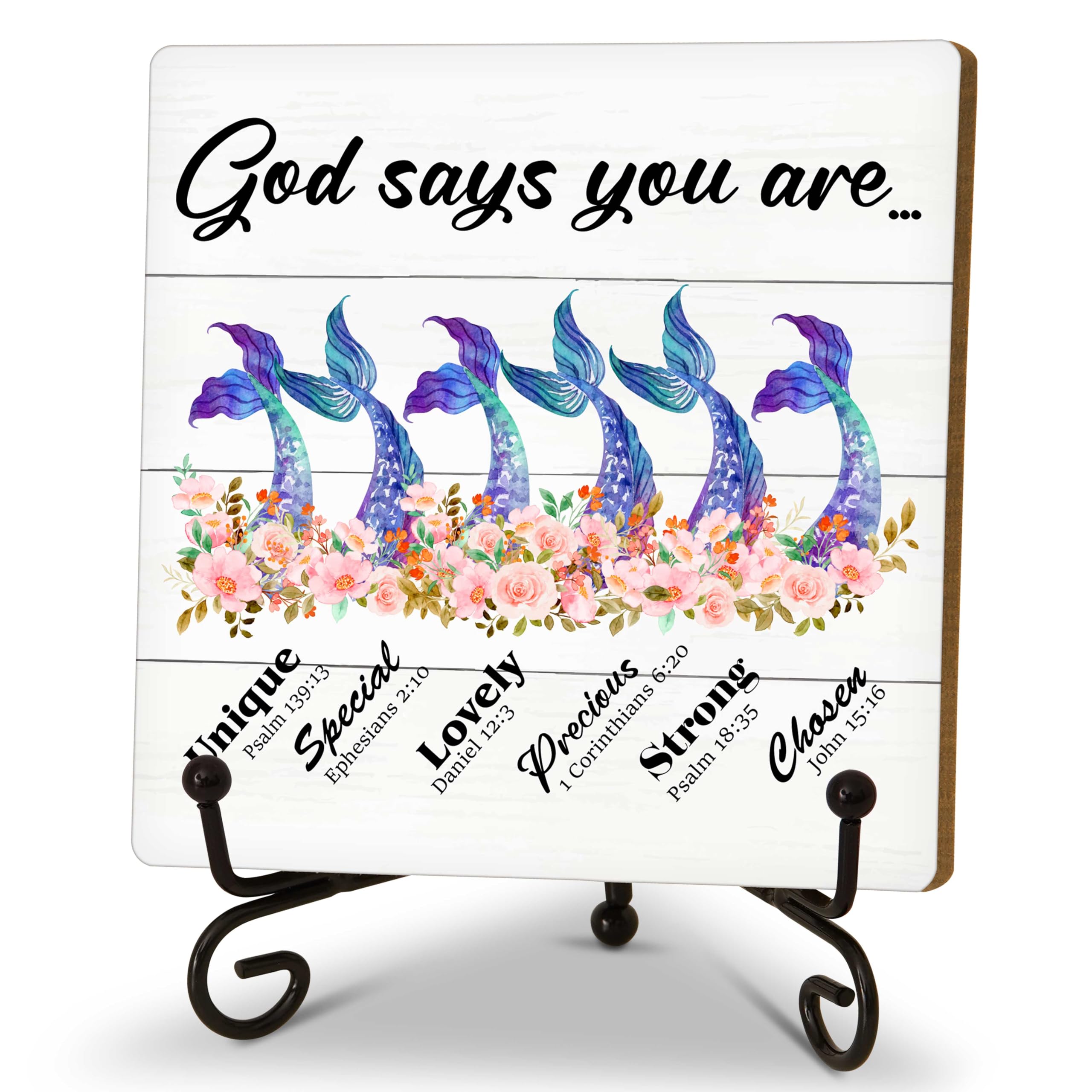 Amazon.com: Religious Gifts For Women, Mermaid Gifts For Women, God ...