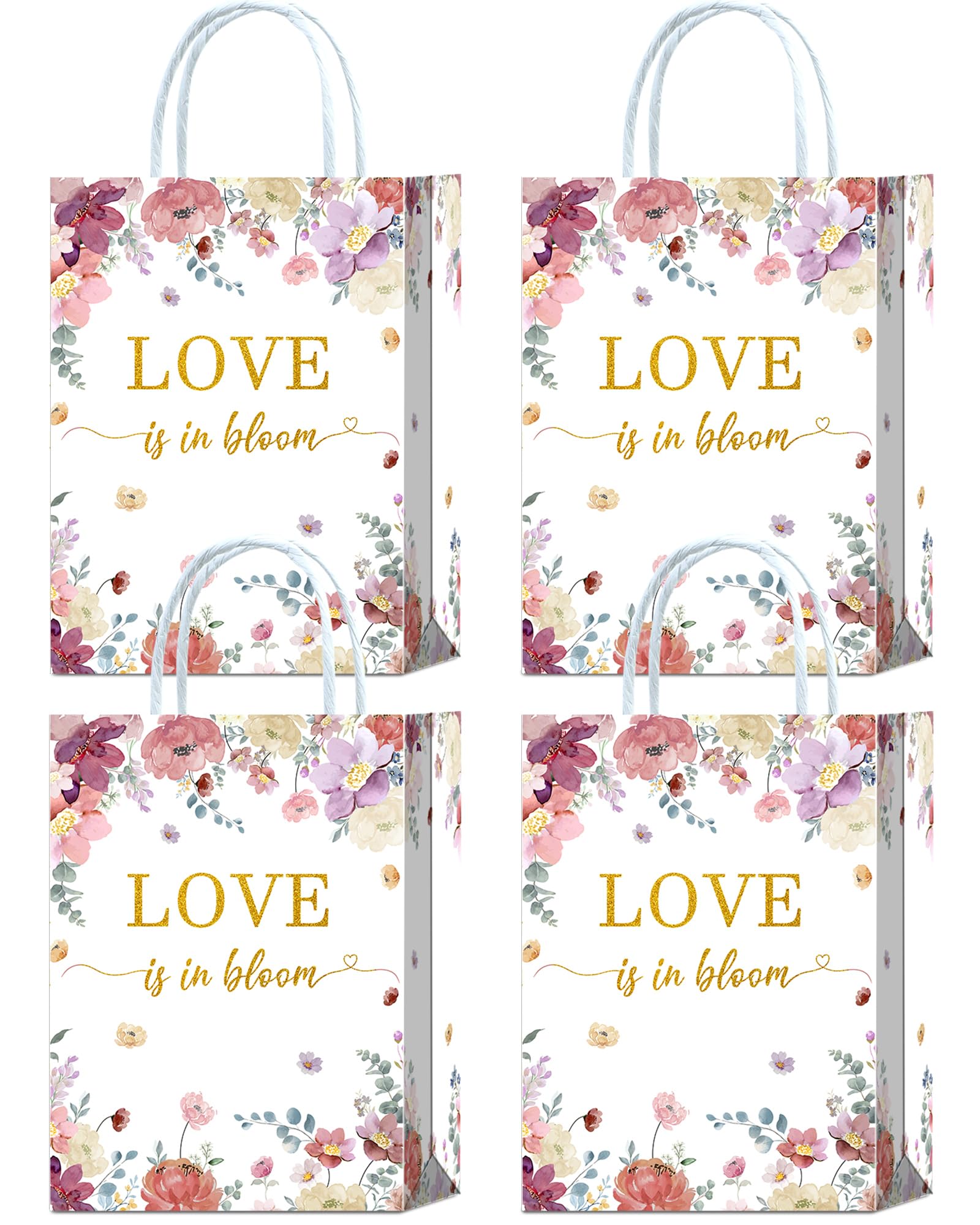 Amazon.com: Tyndallrays 16 Pieces Love is in Bloom Bridal Shower Party ...