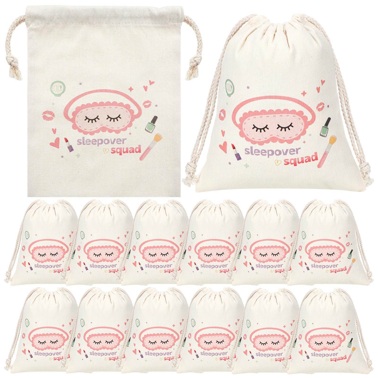Amazon.com: Clysee 12 Pcs Sleepover Party Favor for Women Slumber Gift ...