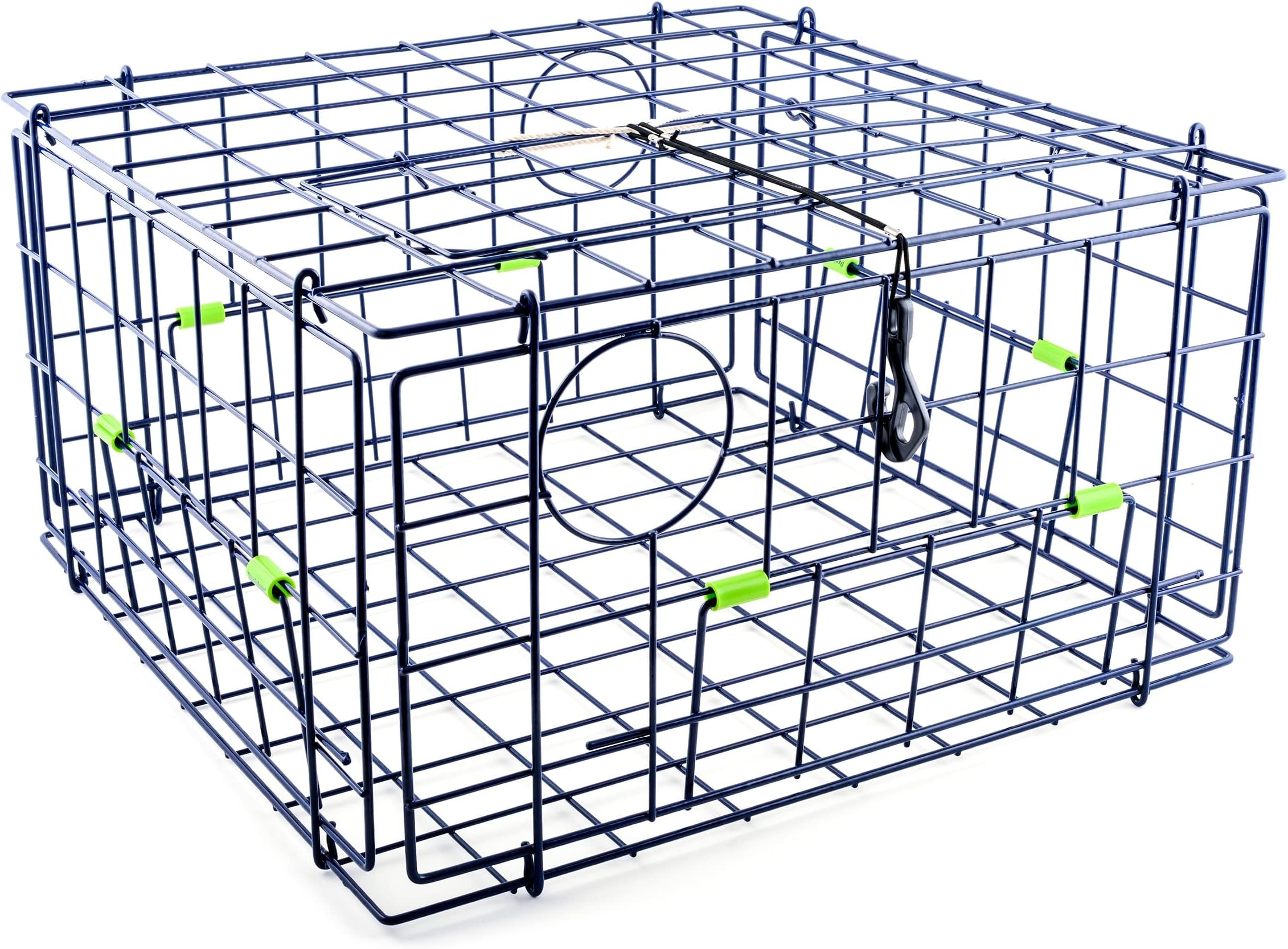 Amazon.com : Maryland Blue Crab Pot Trap, PVC Coated Wire mesh, Heavy ...