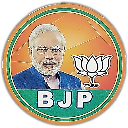 Selling Uniqness Bhartiya Janta Party Mr Narendra Modi with BJP Election Symbol Lotus/Kamal ...