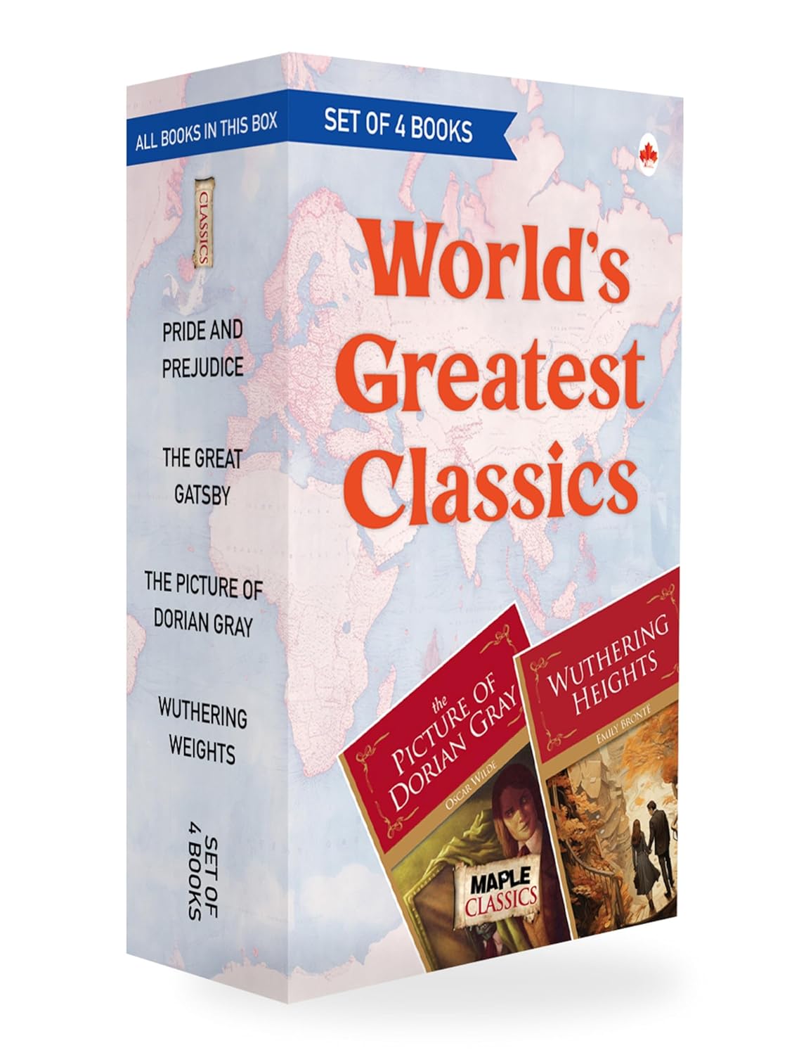 Worlds Greatest Classics (Set of 4 Books) - Pride and Prejudice ...