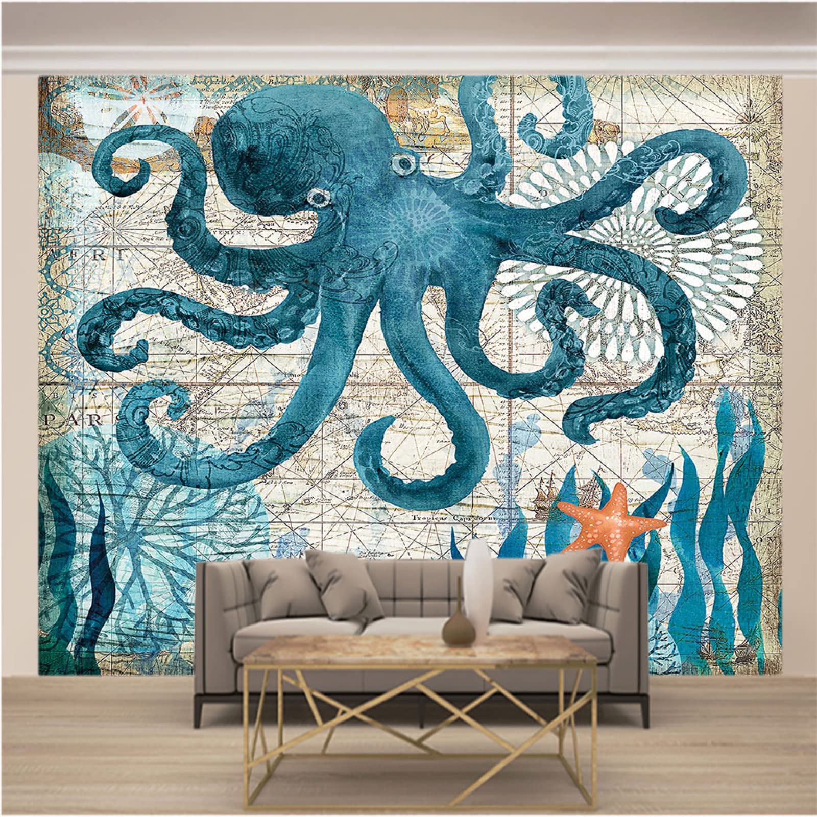 Octopus Girl Wallpaper