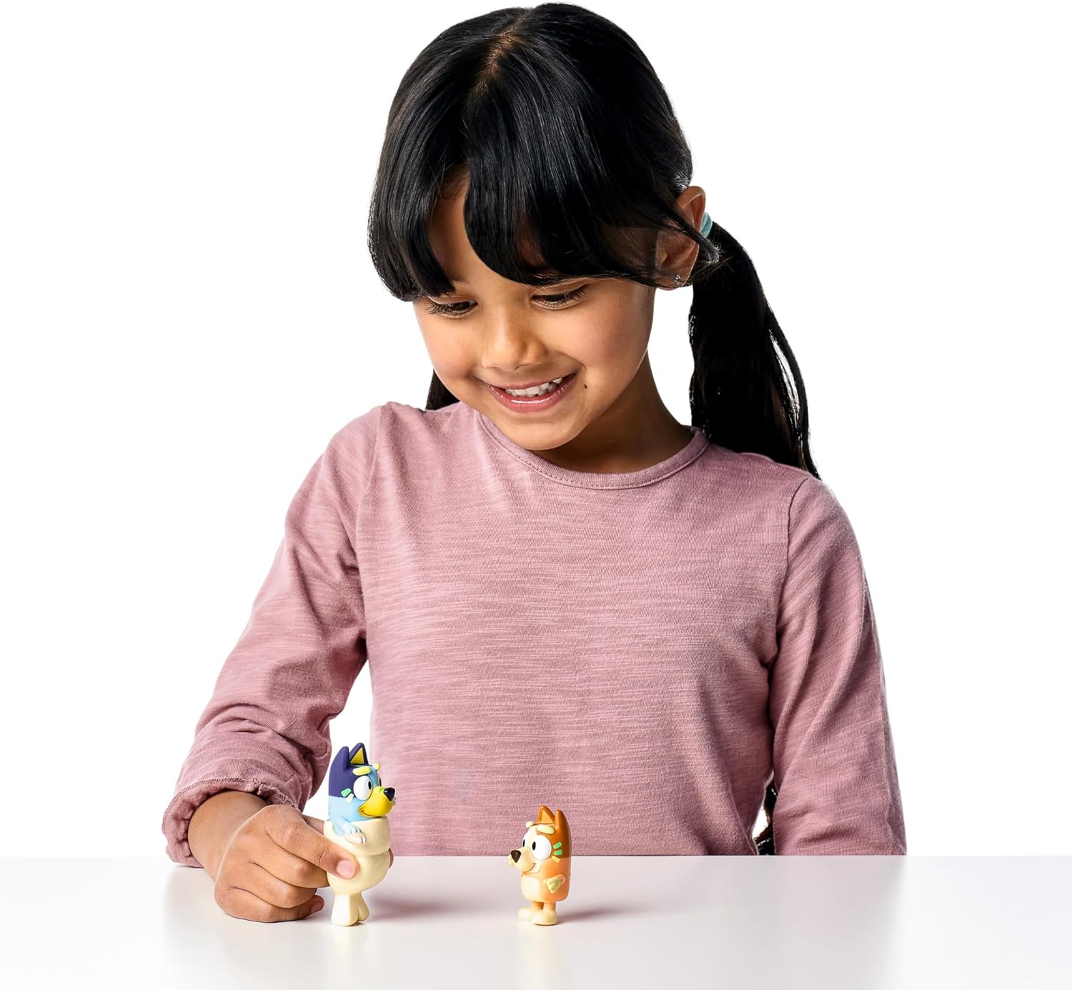 Bluey Figure 2-Packs, Beach Mermaid Tails 2.5 Inch and Bingo Character ...