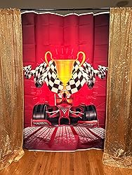 Amazon.com : FUERMOR Customized Background 5x7ft Racing Car Photography ...