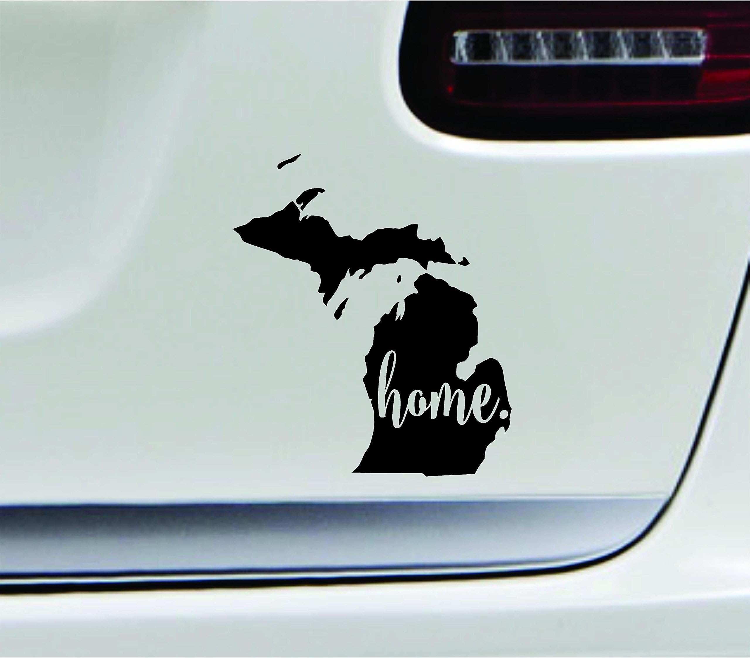 Amazon.com: Home Michigan State Symbol Decal Funny Car Truck Sticker ...