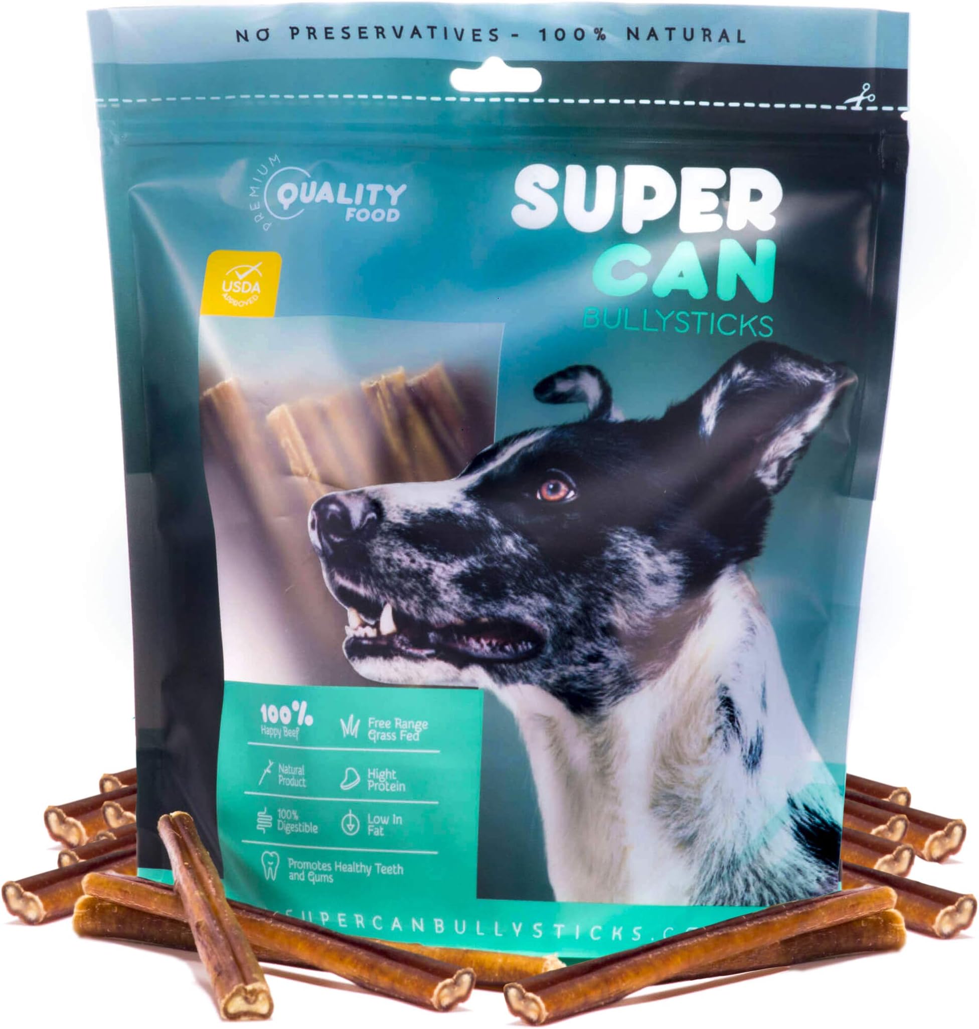 Amazon.com: SUPER CAN BULLYSTICKS Supercan Bully Sticks for Small ...