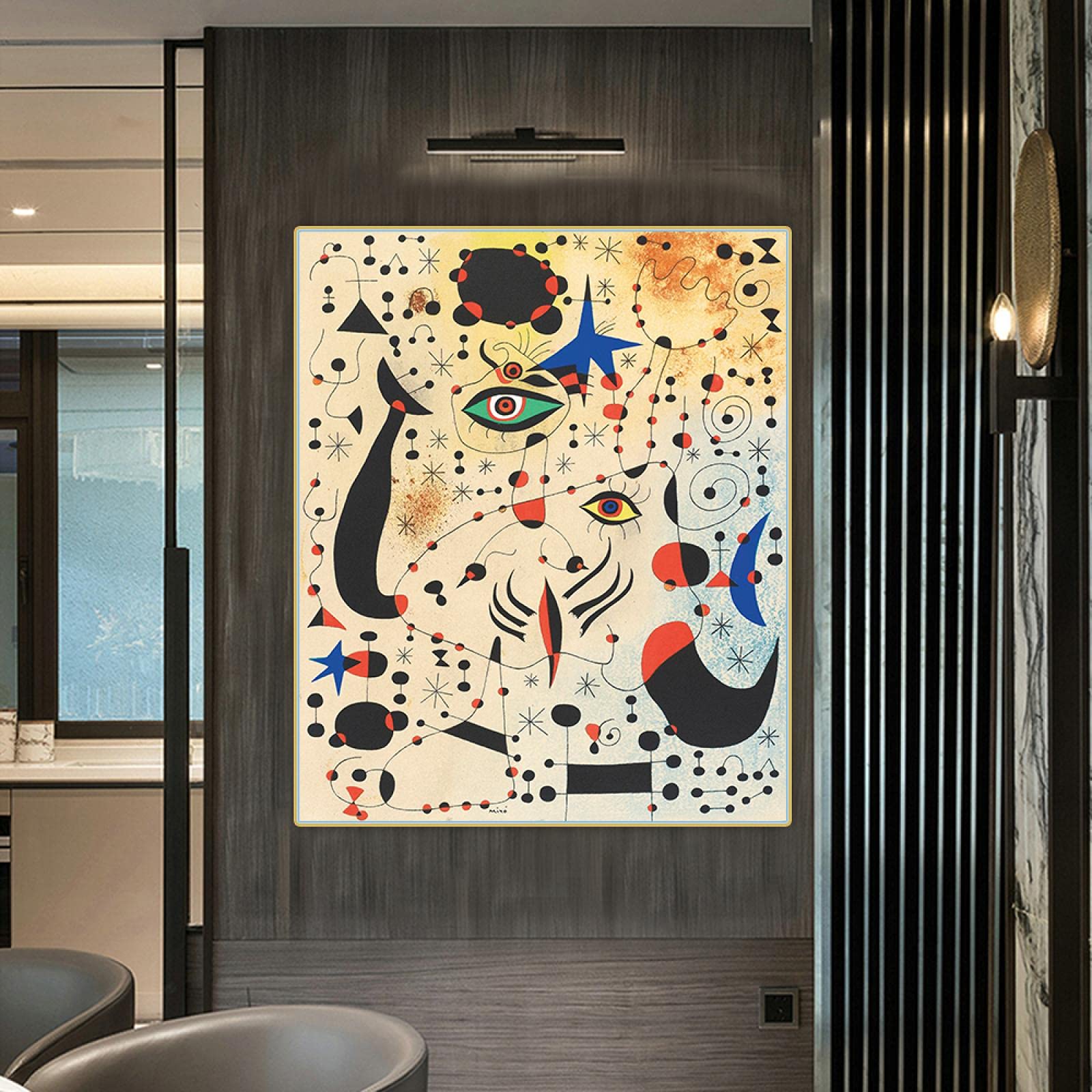 Famous Joan Miro Quotes Joan Miro, Untitled XII From Lithographe I,
