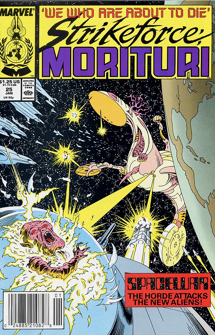 Amazon.com: Strikeforce: Morituri #25: Marvel: Books