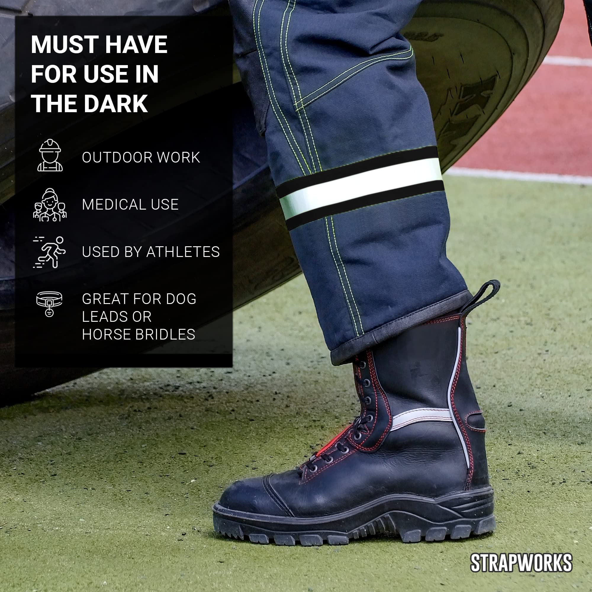 Snapklik.com : Strapworks BioThane 1 Inch Heavy Duty Polyester ...