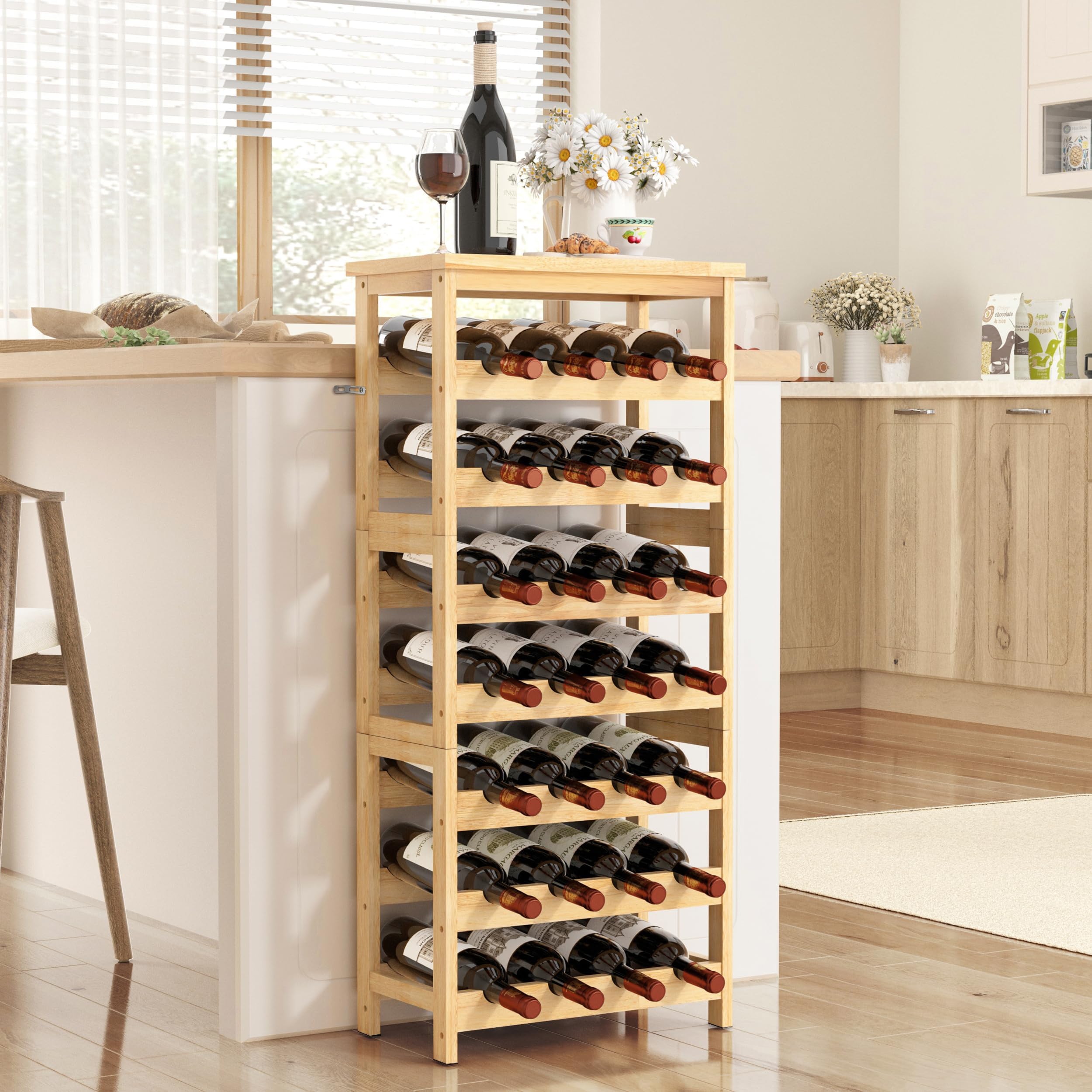 Amazon.com: Wine Racks America® InstaCellar Display Top Wine Rack Kit ...