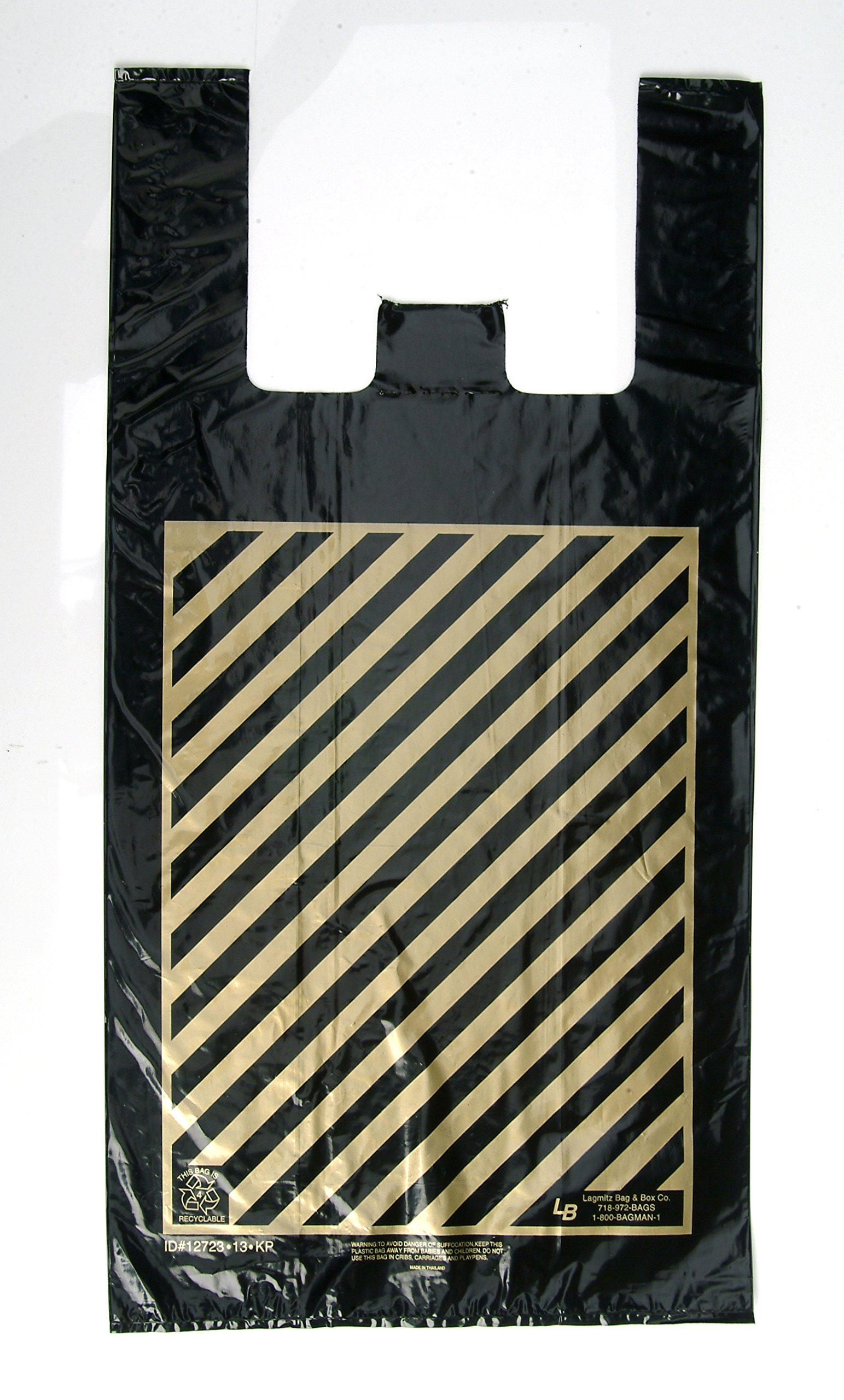 Black Plastic Shopping Bags