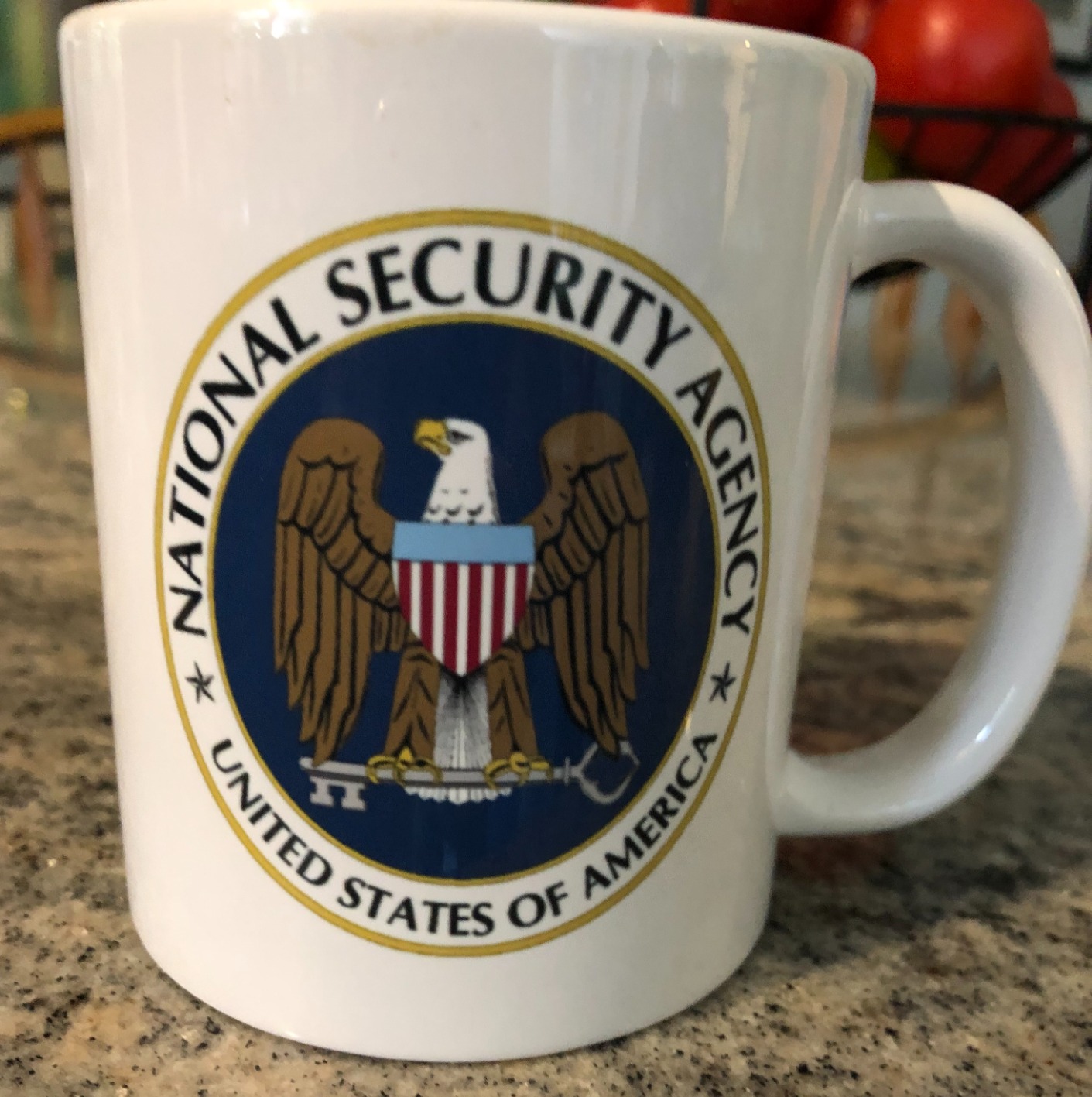 Amazon.com: 11 ounce NSA - NATIONAL SECURITY AGENCY Mug Large Mug ...