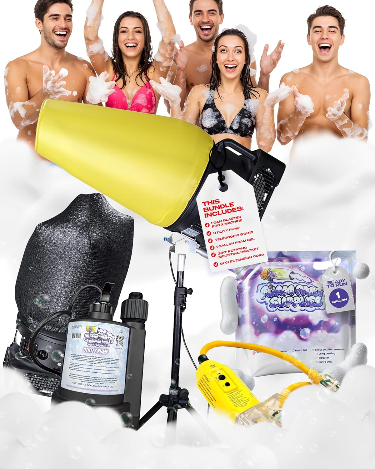 High-Capacity Foam Blaster Pro-X by Foam Party Philippines | Ubuy