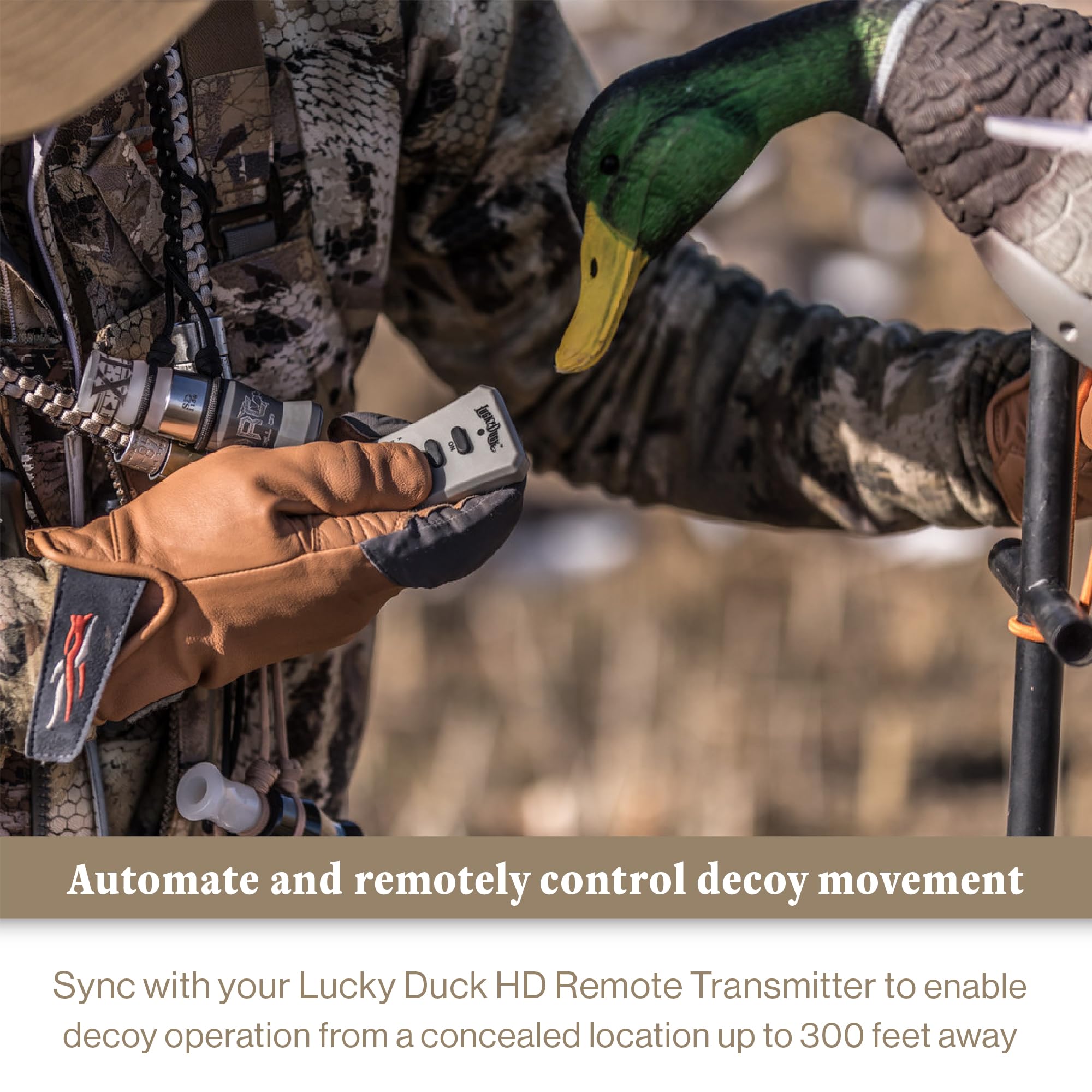 Snapklik.com : Lucky Duck Motorized Decoy Controls