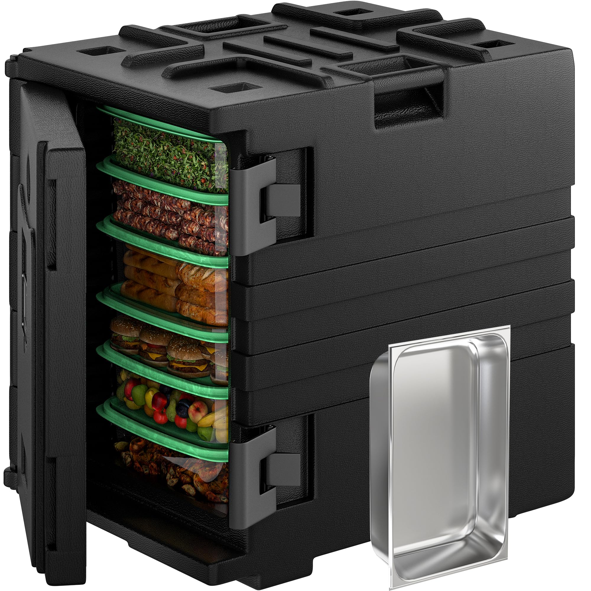 Amazon.com: YITAHOME Insulated Food Pan Carrier, 95 Qt LLDPE Hot Box ...