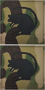 Amazon.com: Rat Tags IR Infrared Reflective Patches Tactical Military ...