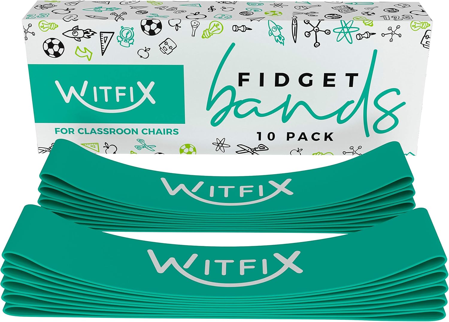 Fidget Chair Bands for Kids - Flexible Seating Classroom Furniture for ...