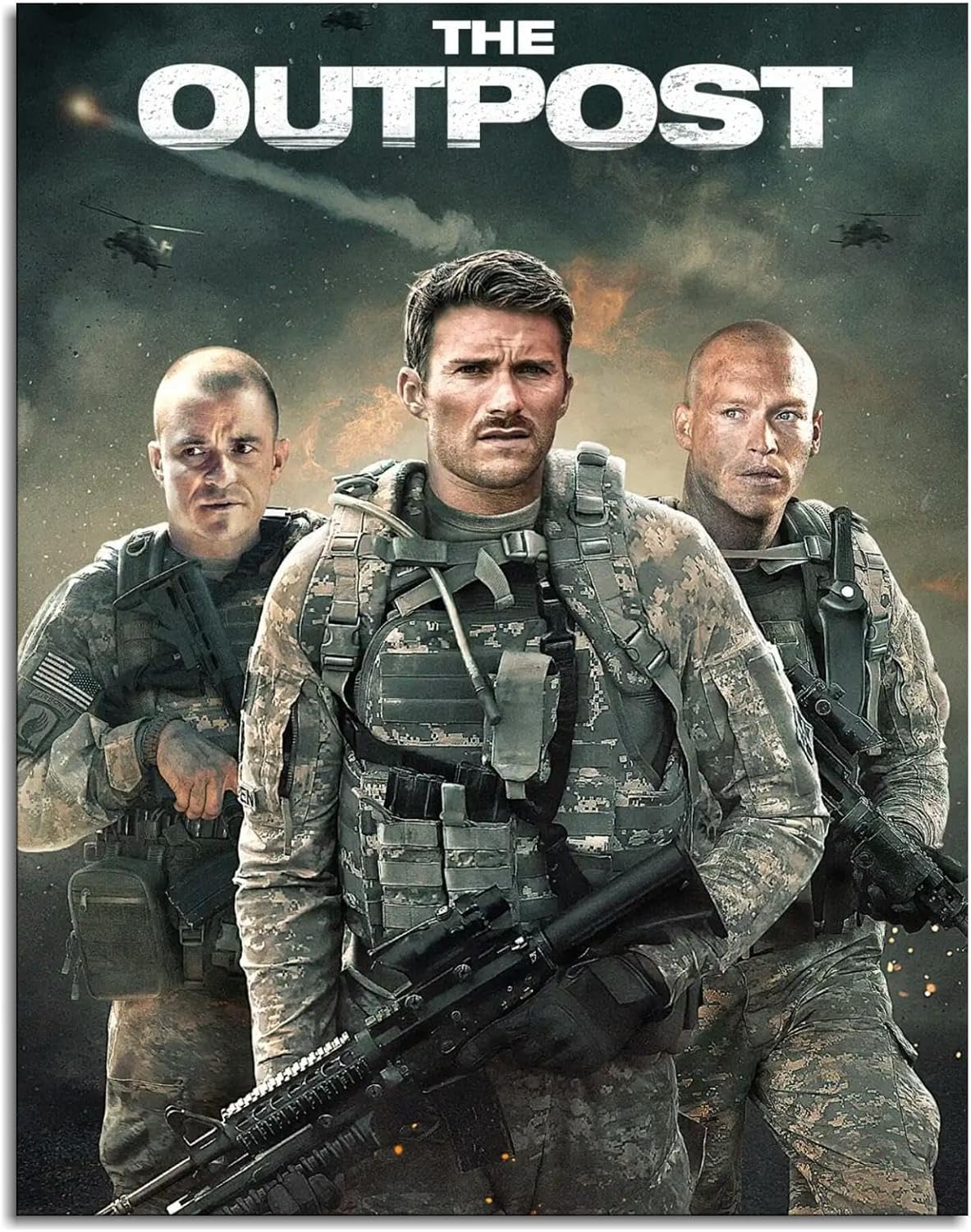 Amazon.com: The Outpost Movie Poster Canvas Prints Historical Wars War ...